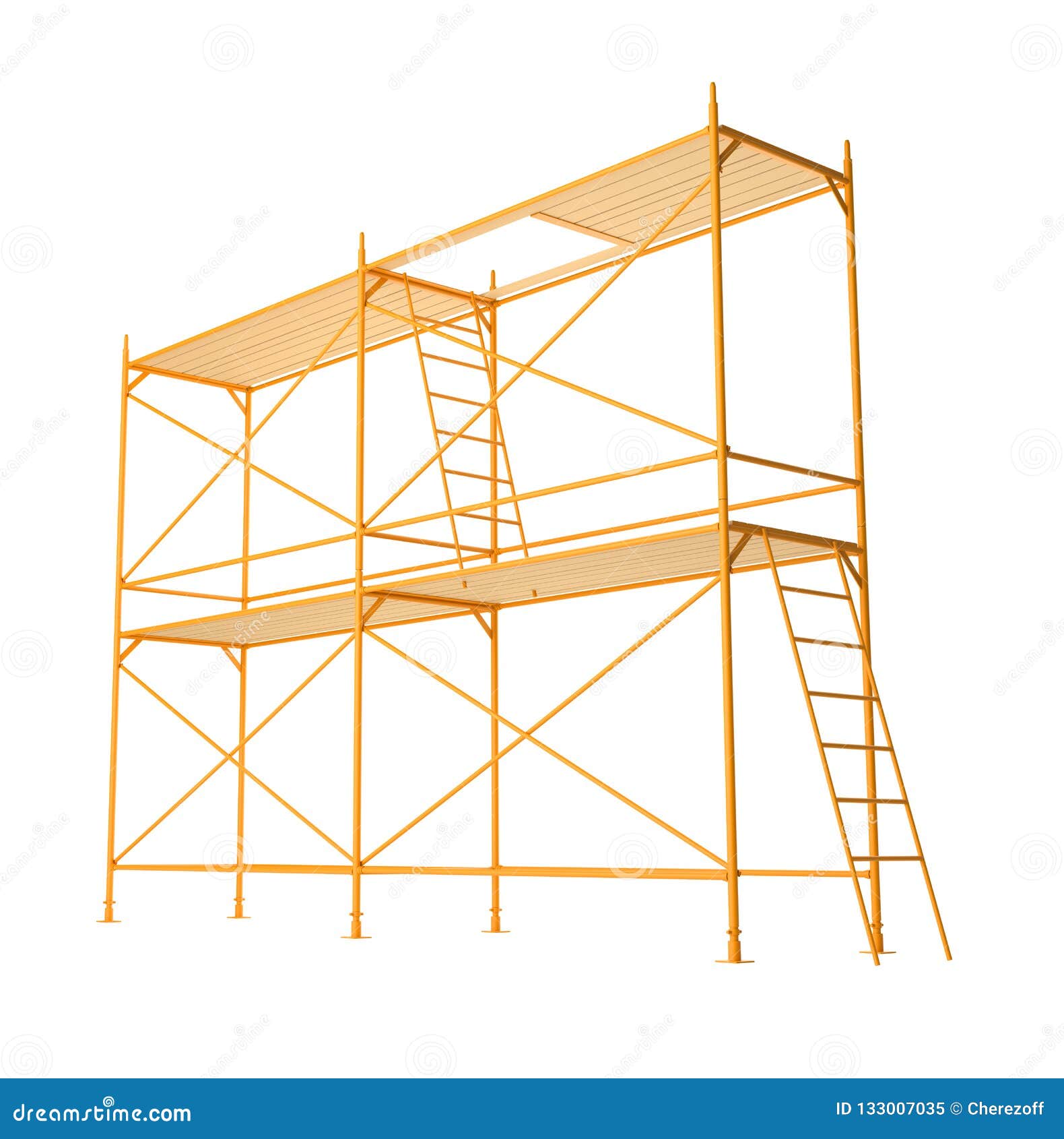 Scaffold Background Vector Illustration | CartoonDealer.com #25290130