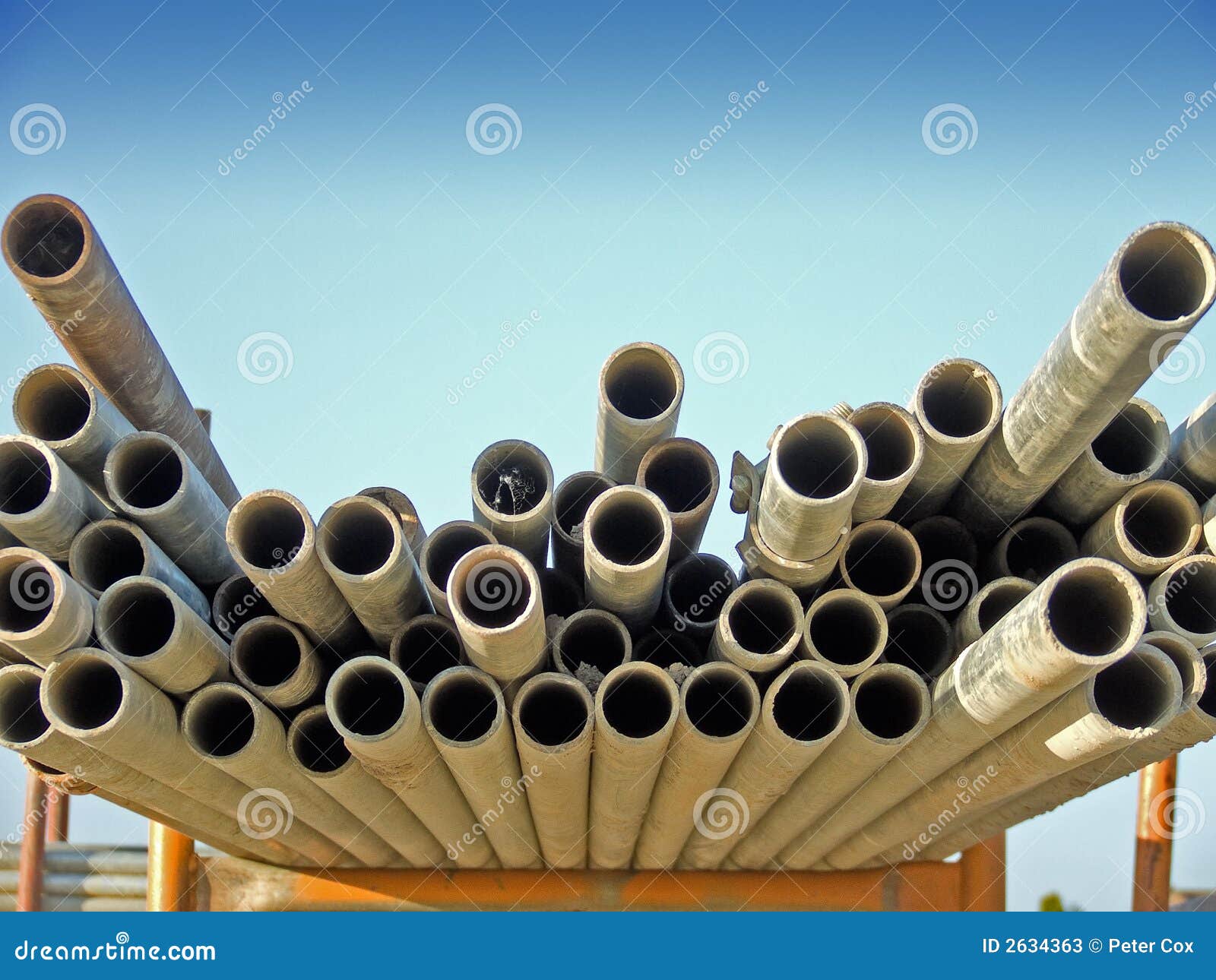 Scaffold Poles stock image. Image of scaffold, activity - 2634363