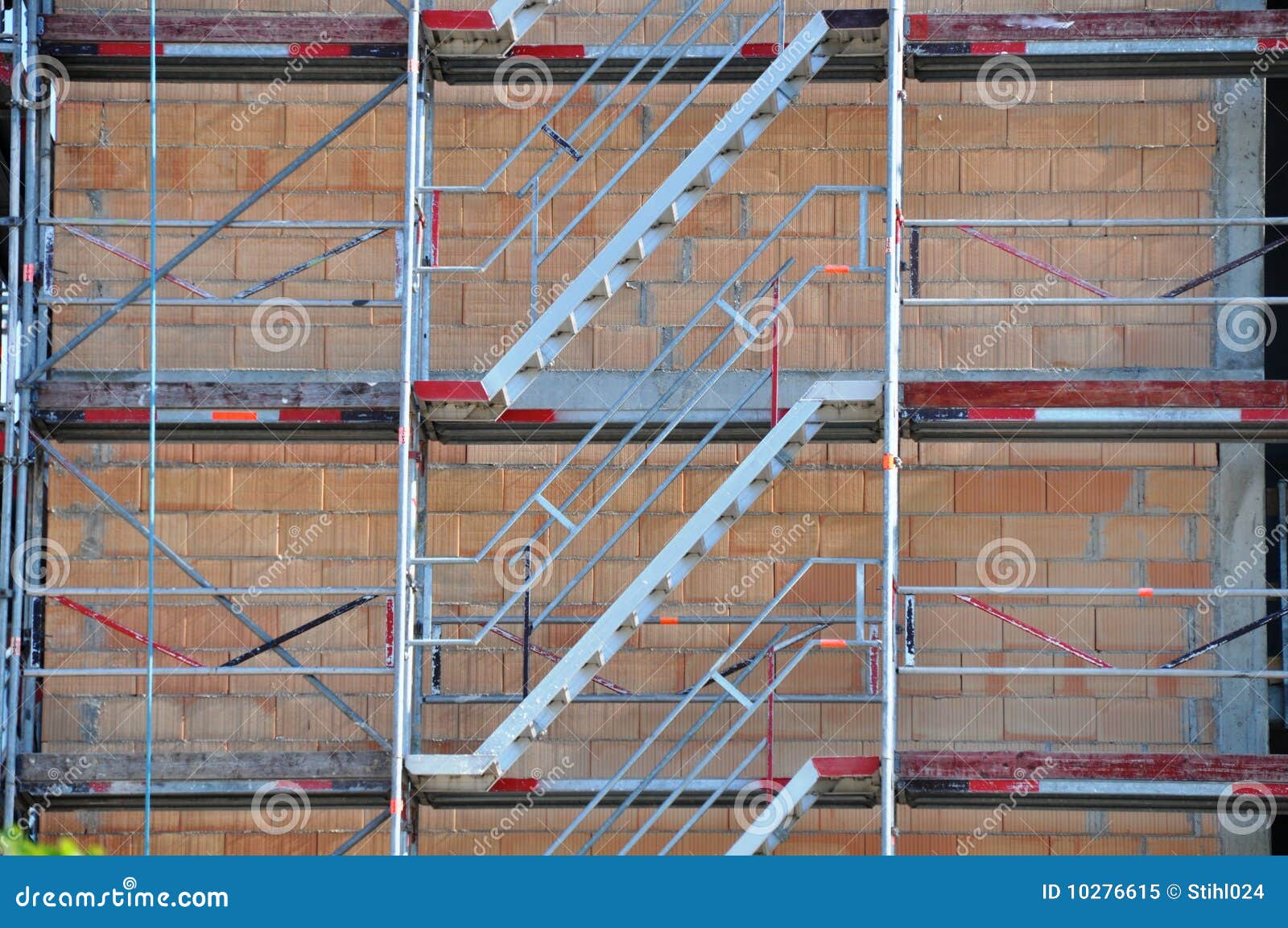 Scaffolding stock image. Image of erection, professional - 10276615