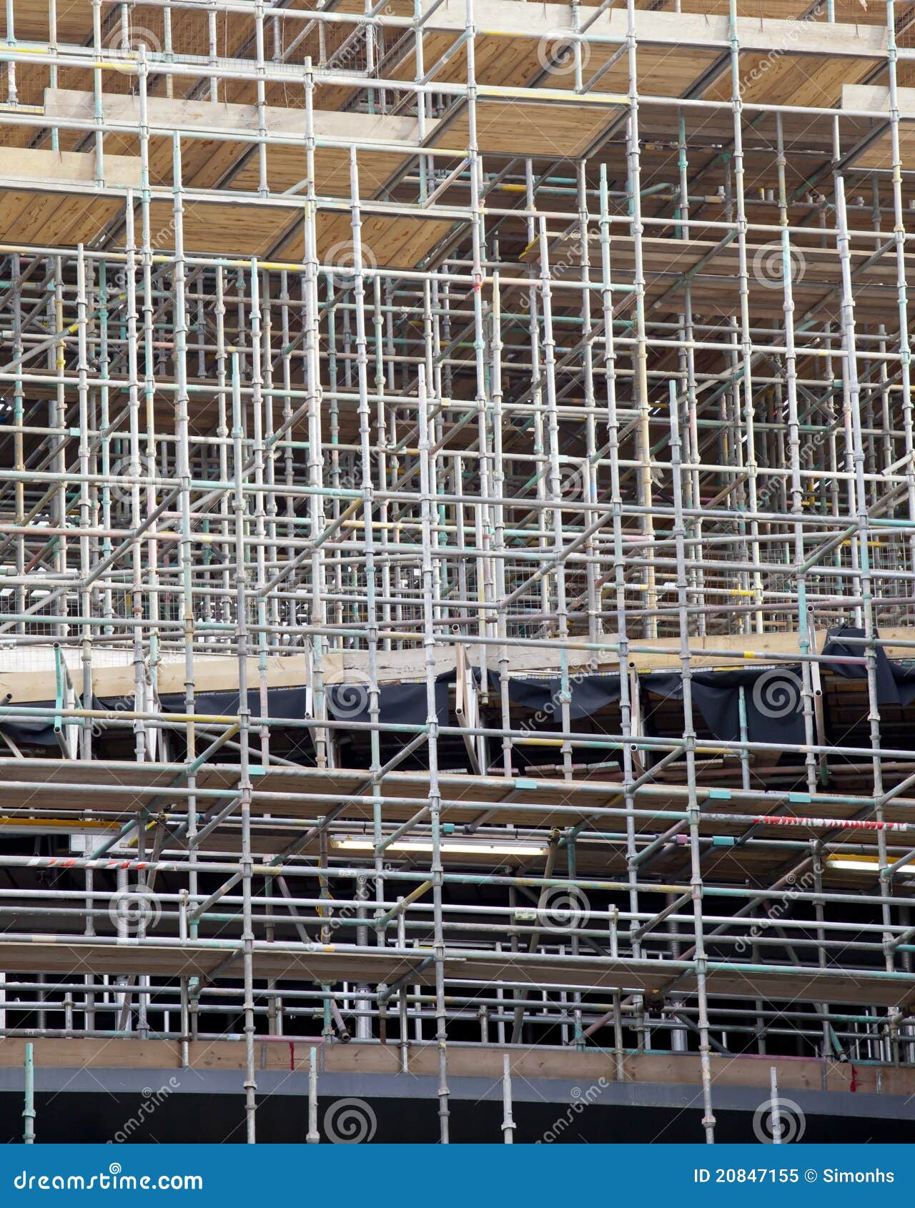Scaffolding stock image. Image of industry, scaffold - 20847155