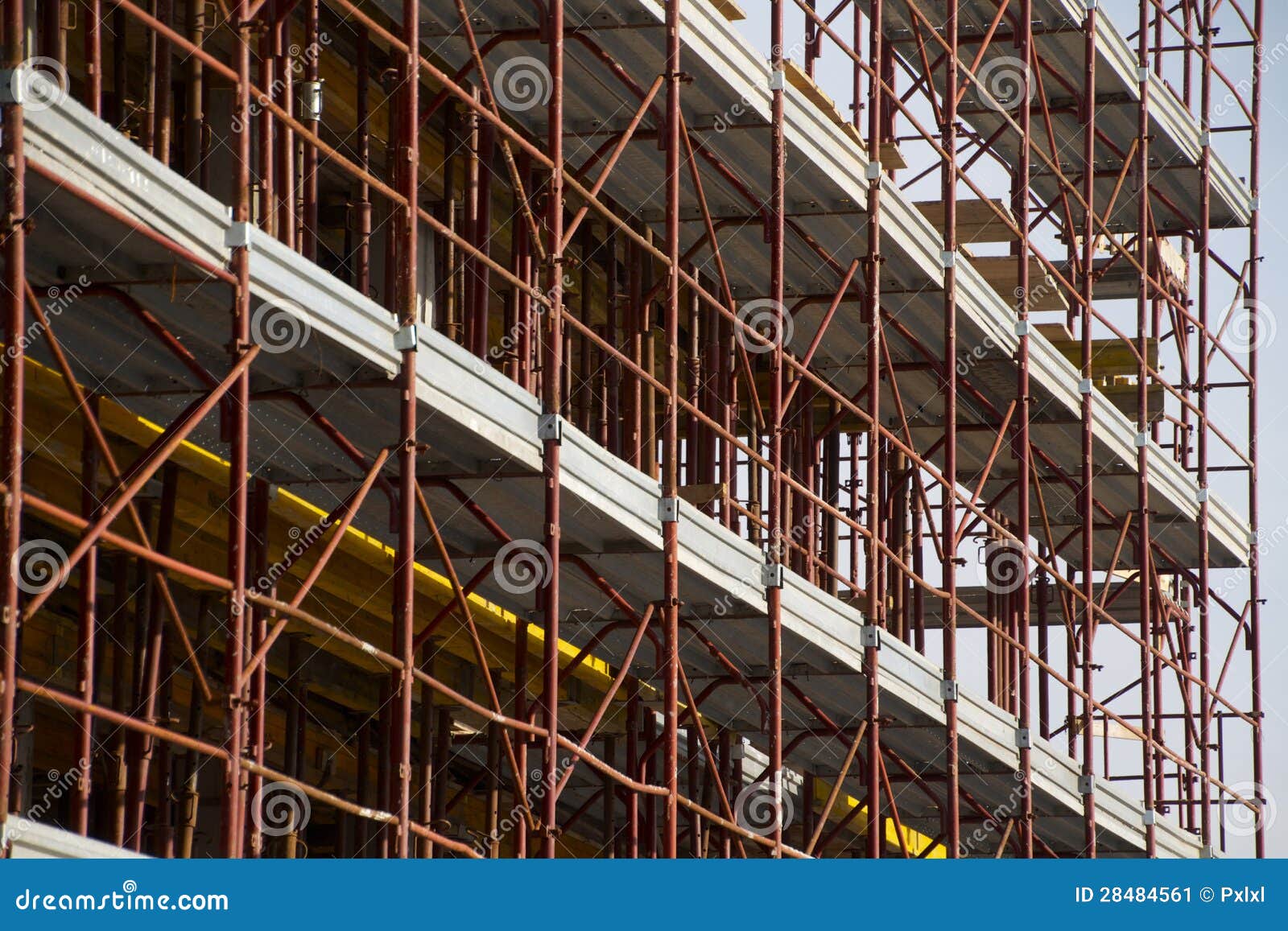 Scaffolding stock image. Image of frame, scaffold, construct - 28484561