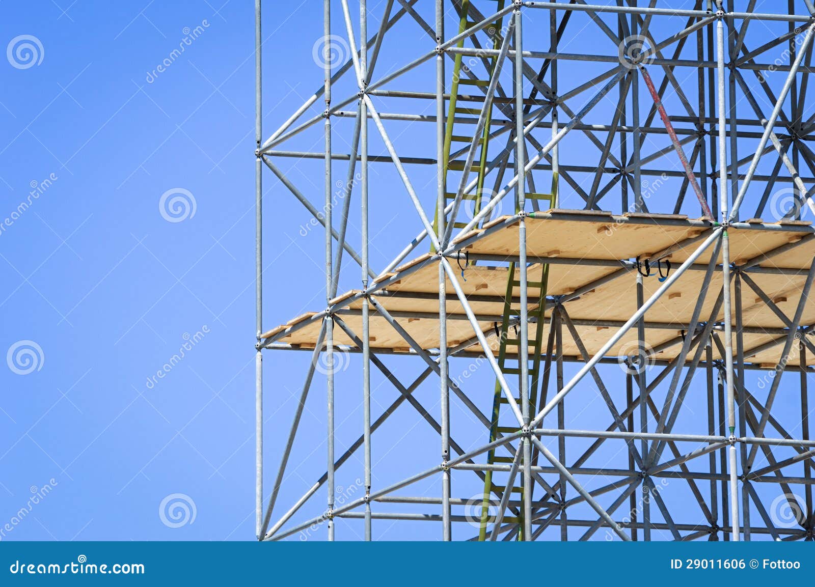 Scaffolding stock photo. Image of activity, work, wall - 29011606