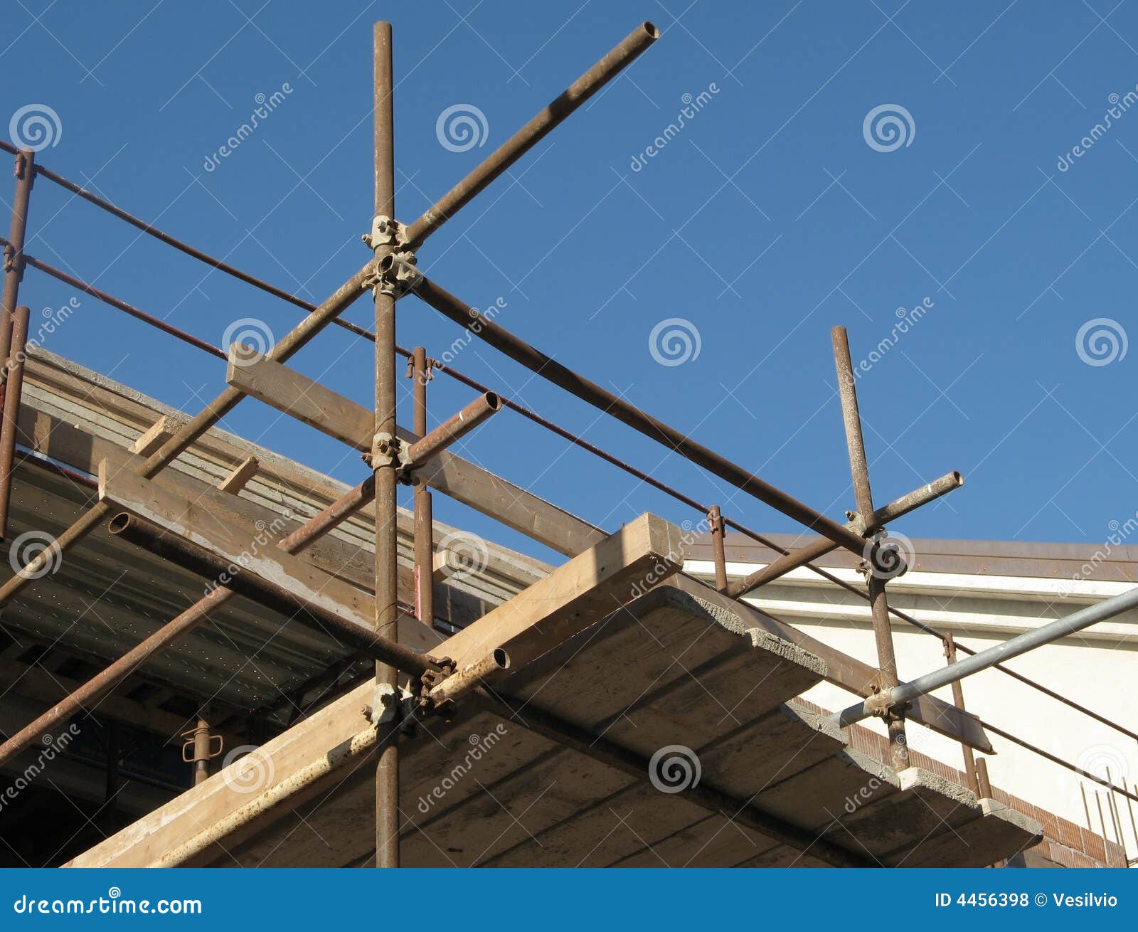 Scaffolding stock photo. Image of board, scaffolding, scaffold - 4456398