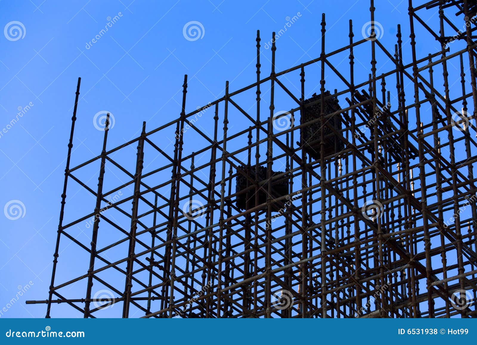 Scaffolding stock photo. Image of development, buildings - 6531938