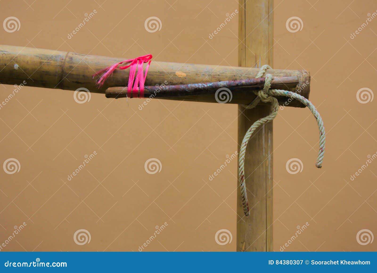 The scaffolding of bamboo. stock image. Image of twirl - 84380307