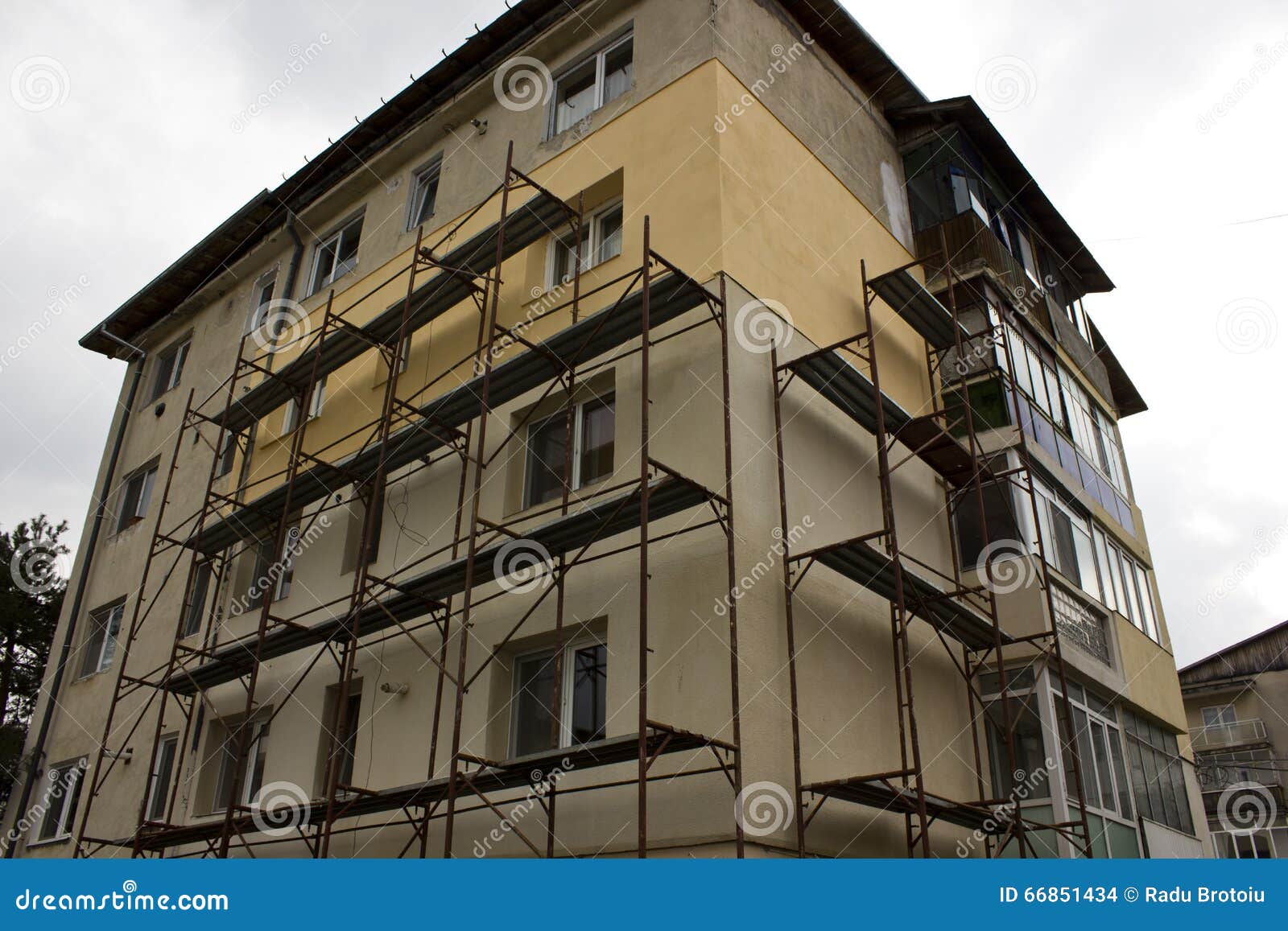 Scaffolding blocks stock photo. Image of block, polystyrene - 66851434