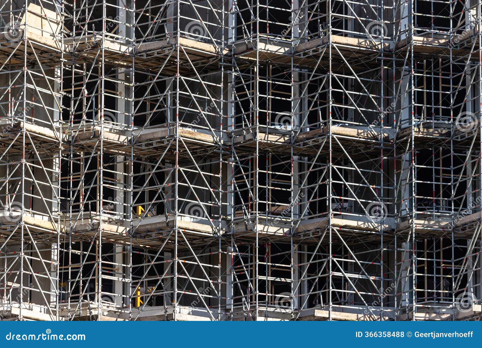 Scaffolding On Building Facade Of The German Historic MuseumD Editorial ...