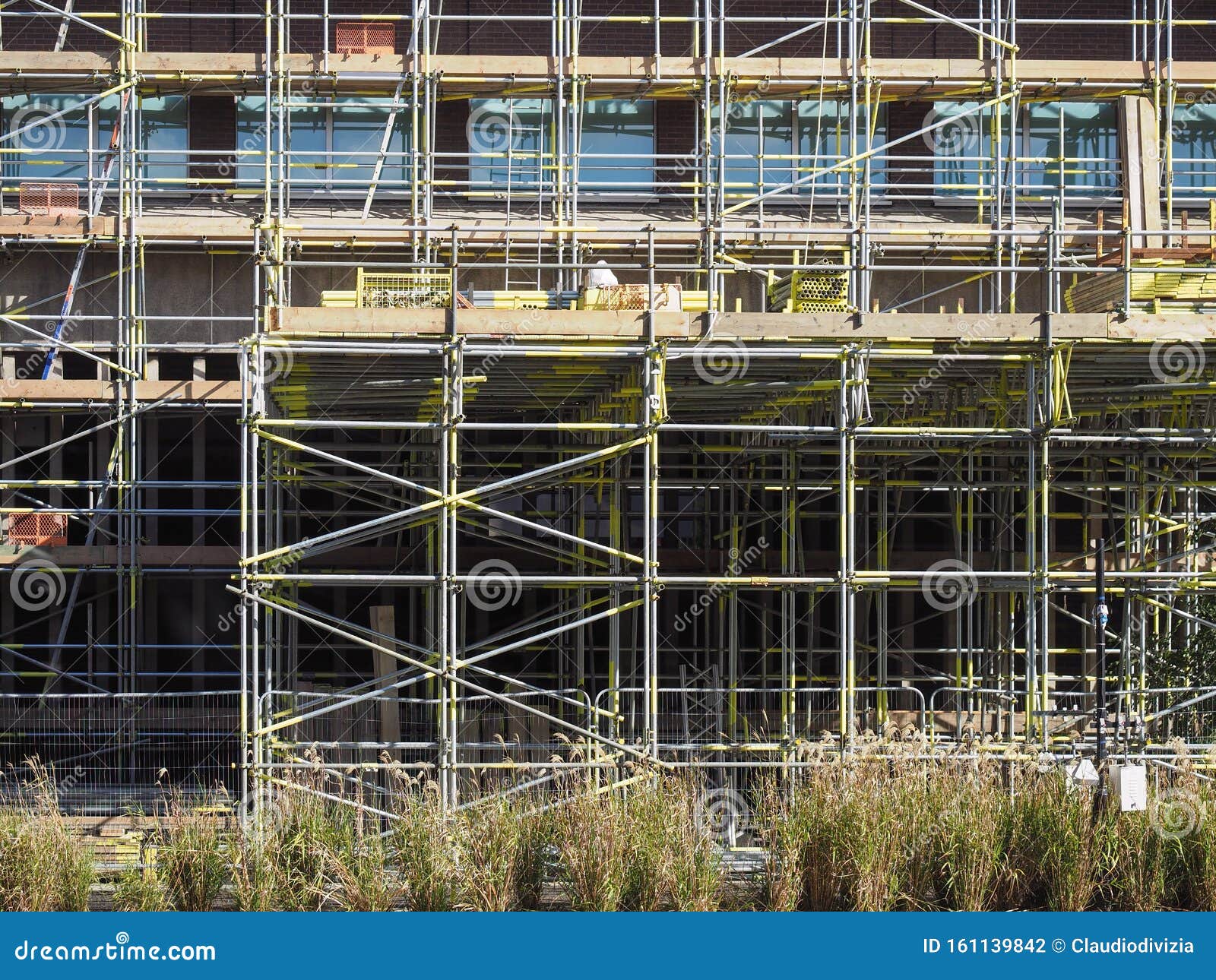 Scaffolding for building stock photo. Image of scaffold - 161139842
