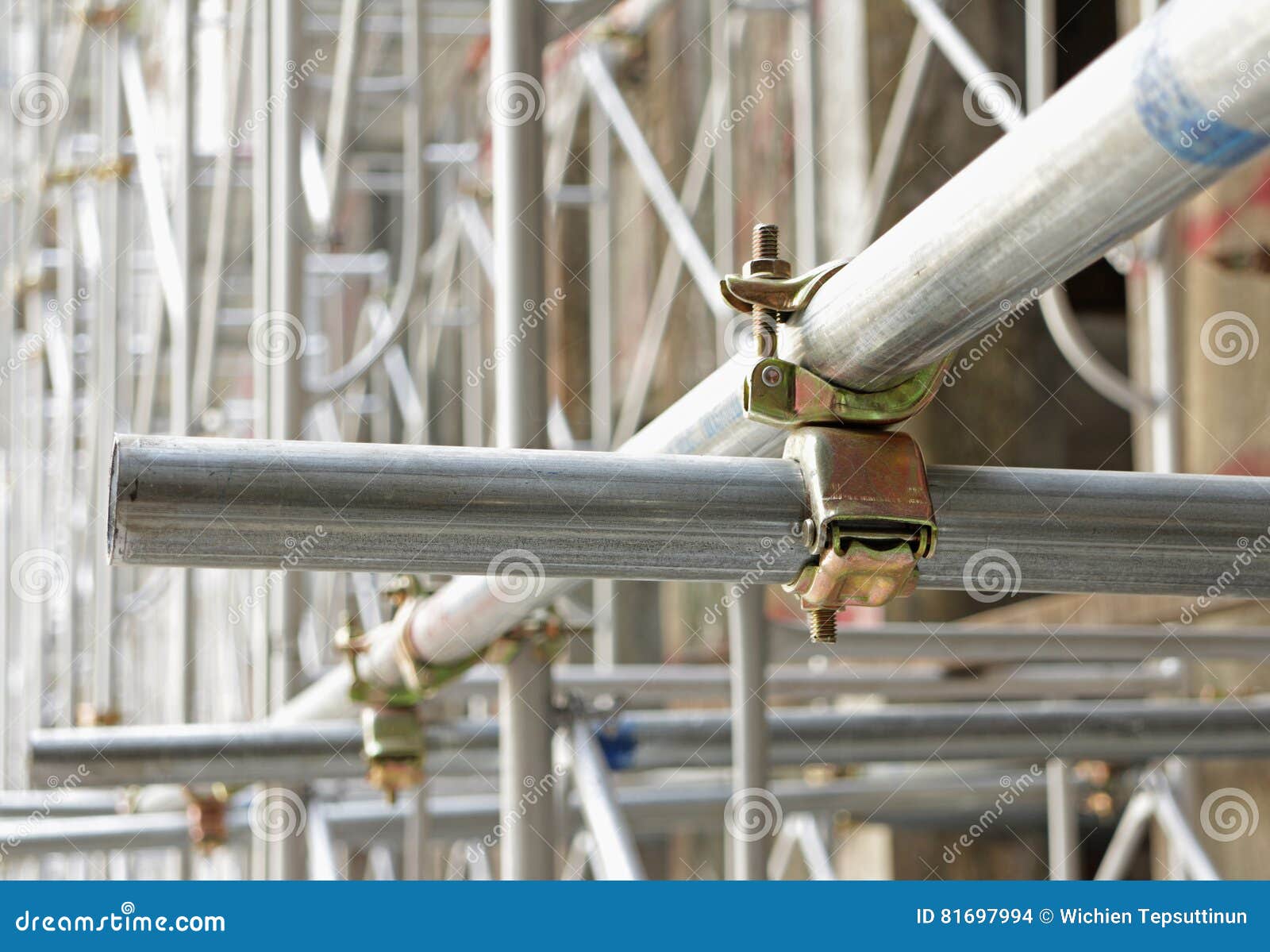 Scaffolding Clamps Royalty-Free Stock Photo | CartoonDealer.com #100108563