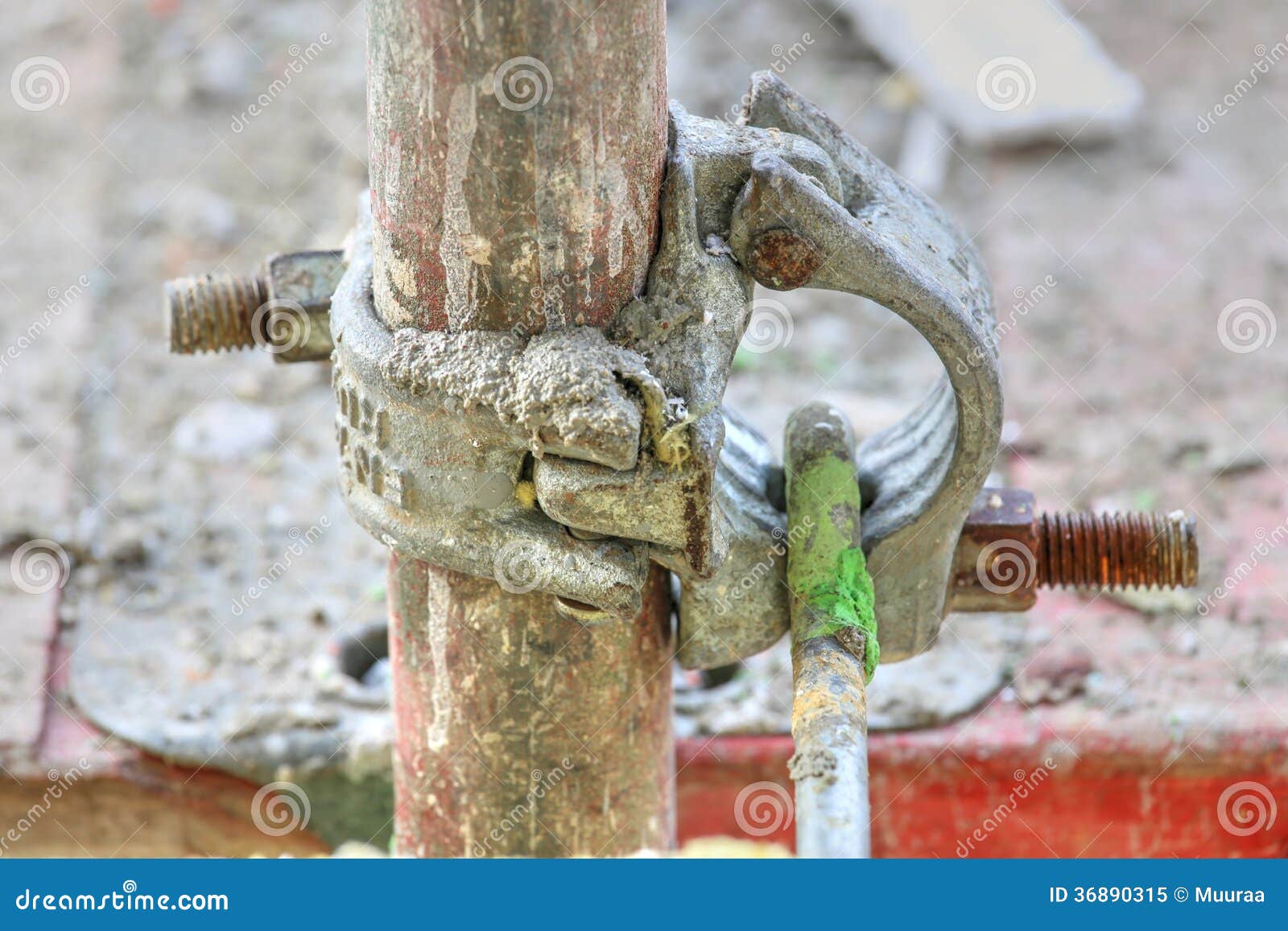 Scaffolding Rods And Platform Sections Stock Photo | CartoonDealer.com #171935460