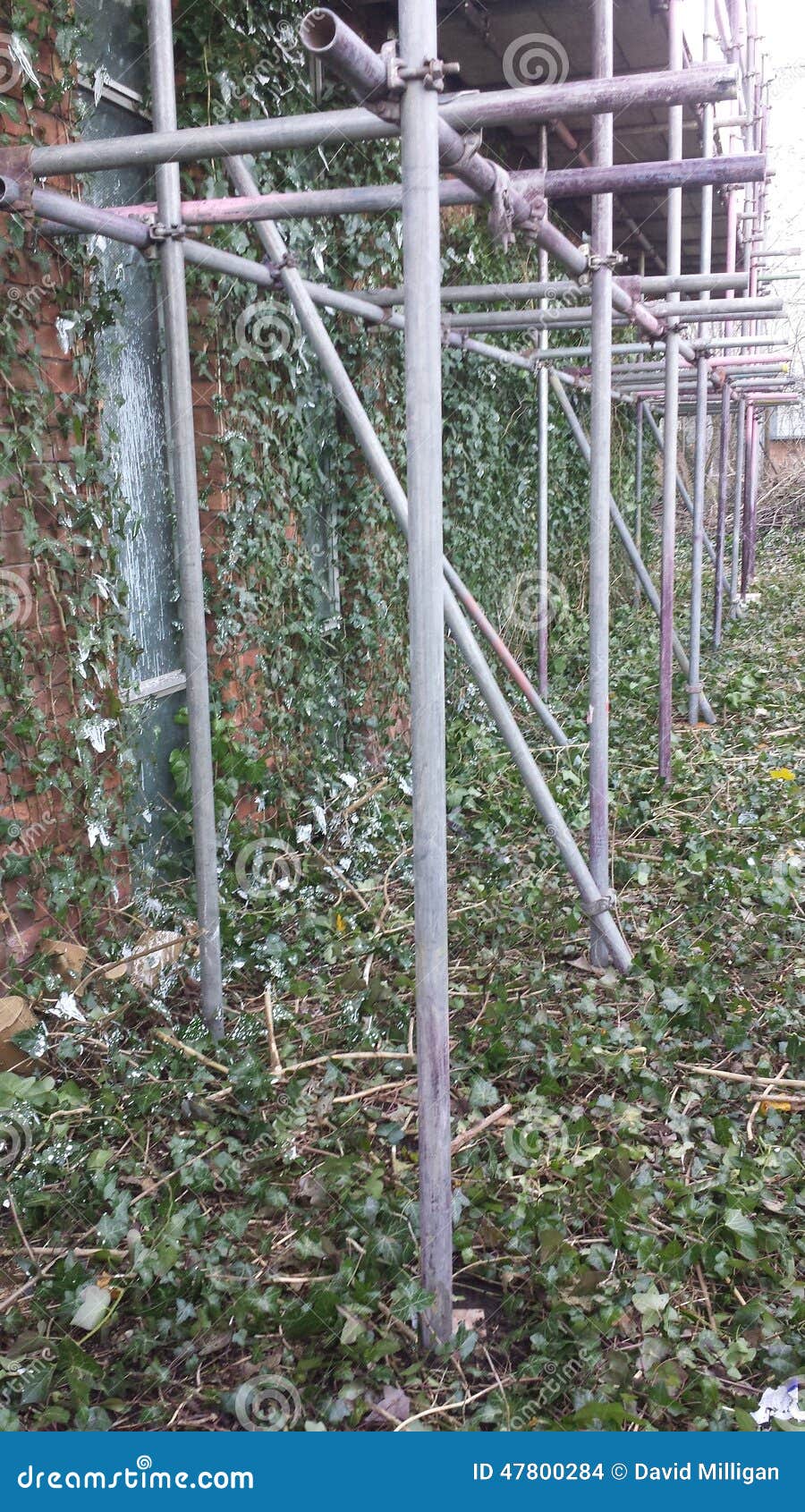 Scaffolding stock photo. Image of workers, diagonal, ground - 47800284