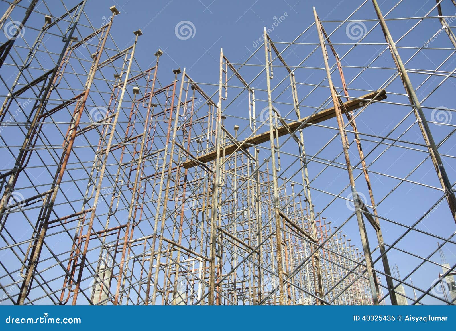 Scaffolding stock photo. Image of install, formwork, repair - 40325436