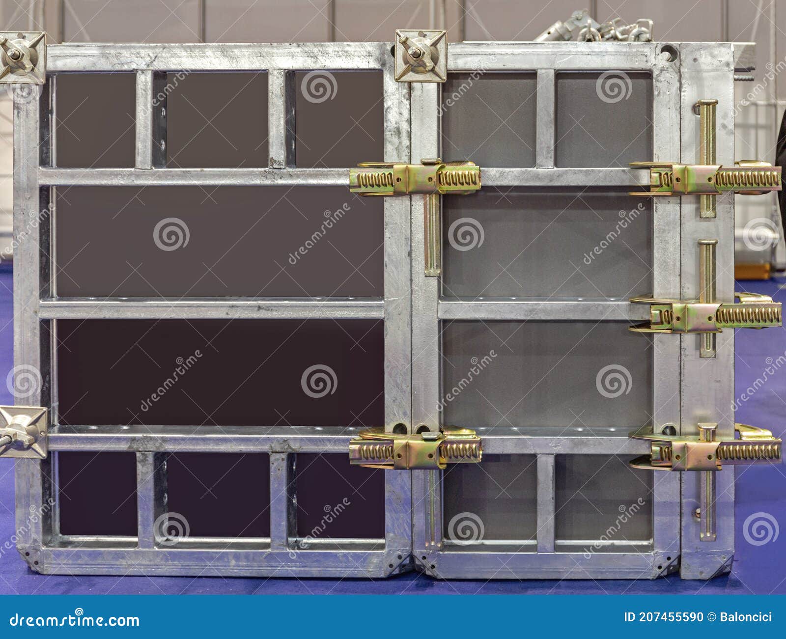 Scaffolding Forms stock photo. Image of aluminium, system - 207455590