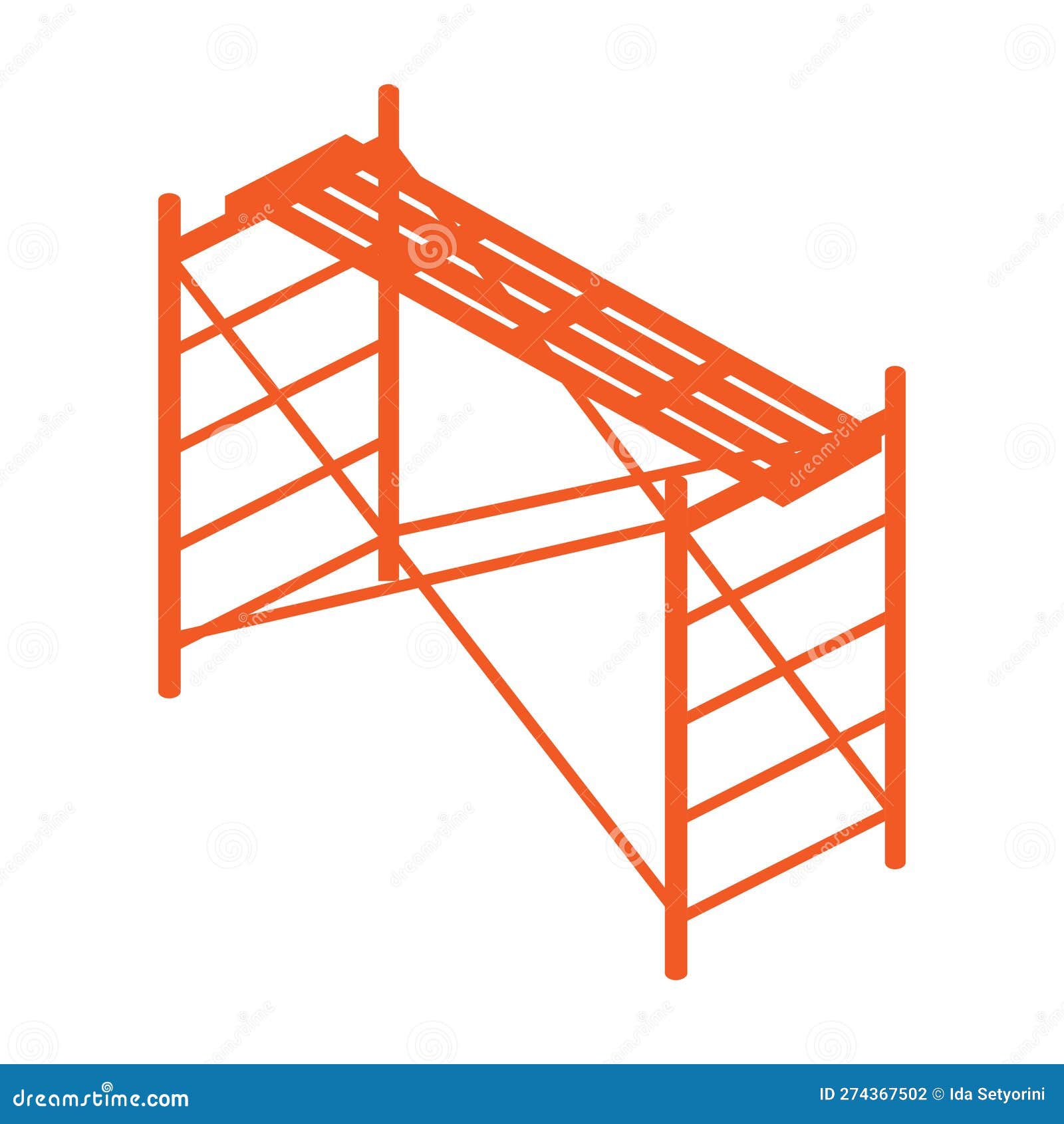 Scaffolding Icon Set, Outline Style Vector Illustration | CartoonDealer ... Scaffolding Icon Set, Outline Style Vector Illustration | CartoonDealer ...