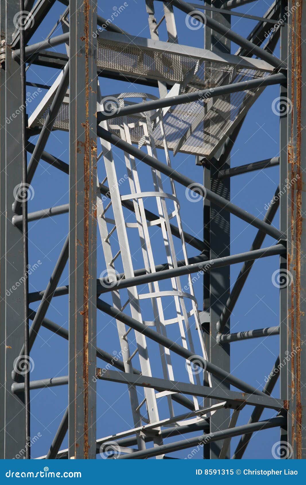Scaffolding Ladder stock image. Image of equipment, home - 8591315