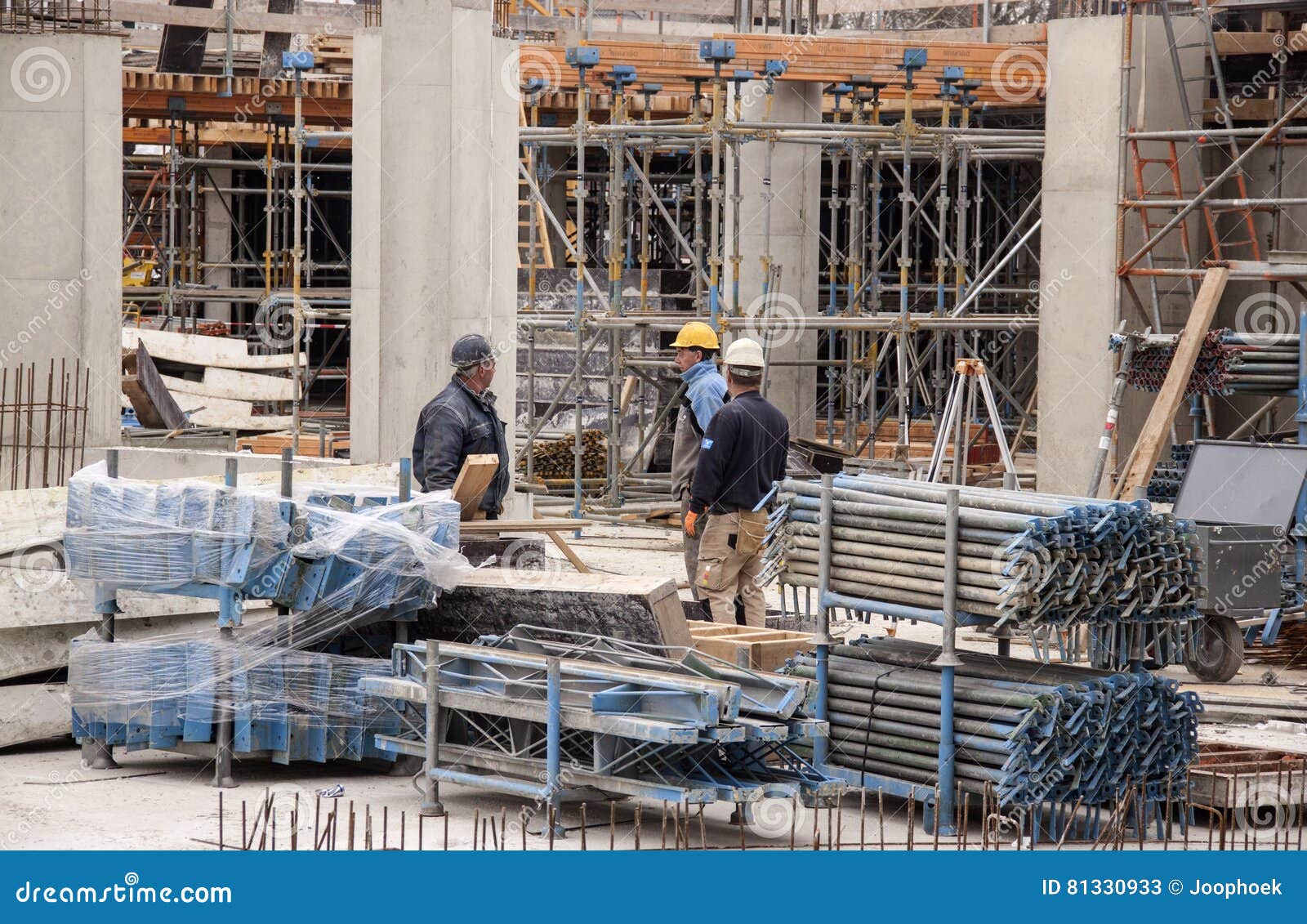 Scaffold Builder Construction Royalty-Free Stock Image | CartoonDealer ...