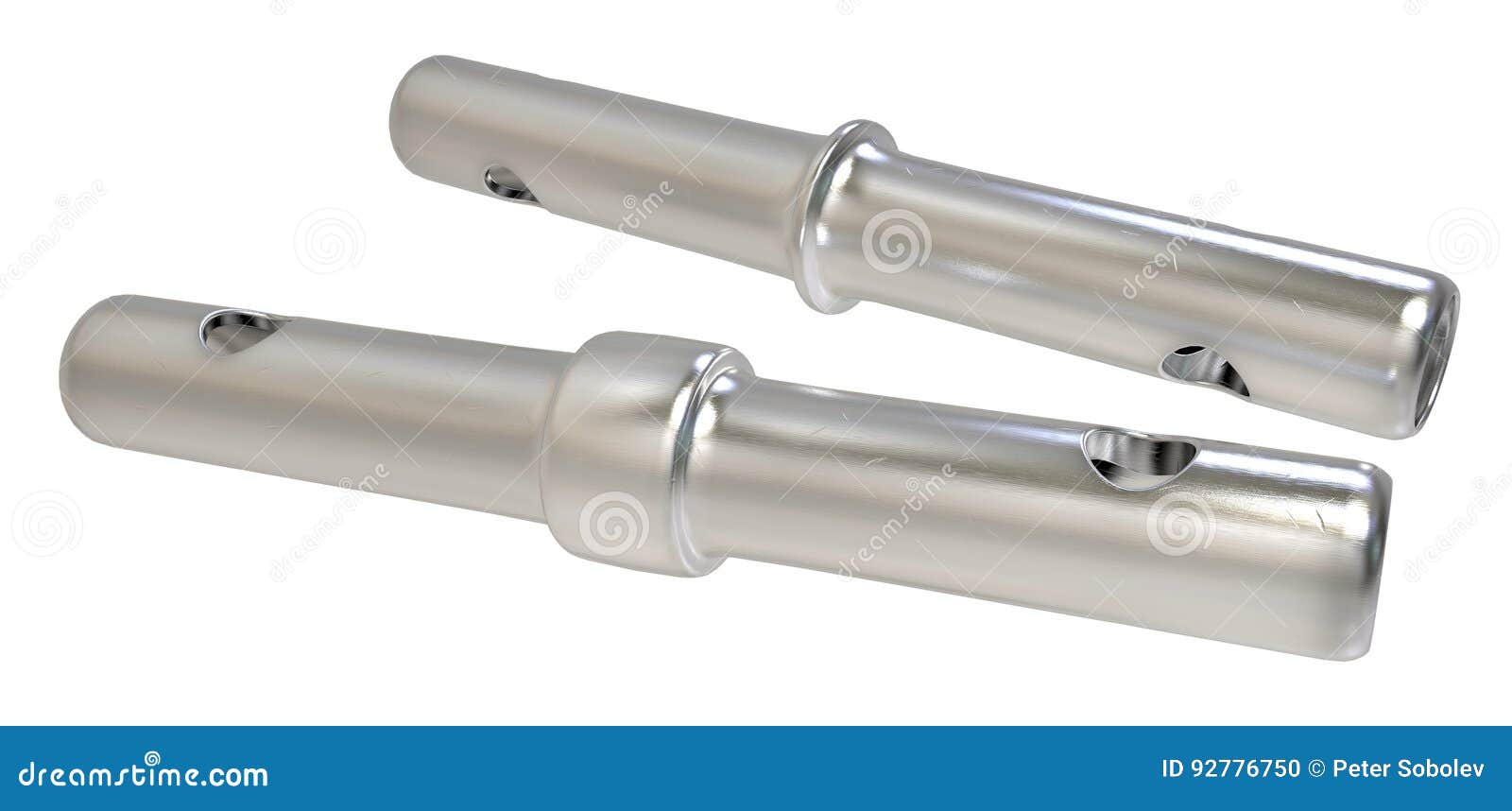Scaffolding stacking pins stock photo. Image of parts - 92776750