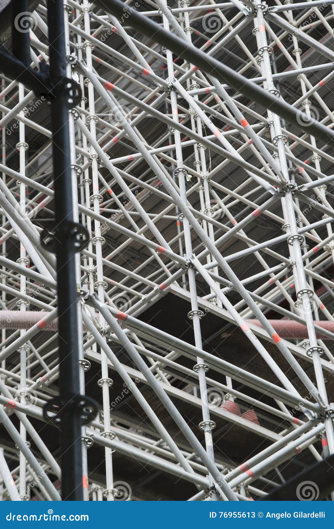 Scaffolding, Texture Structure Stock Image - Image of engineering ...