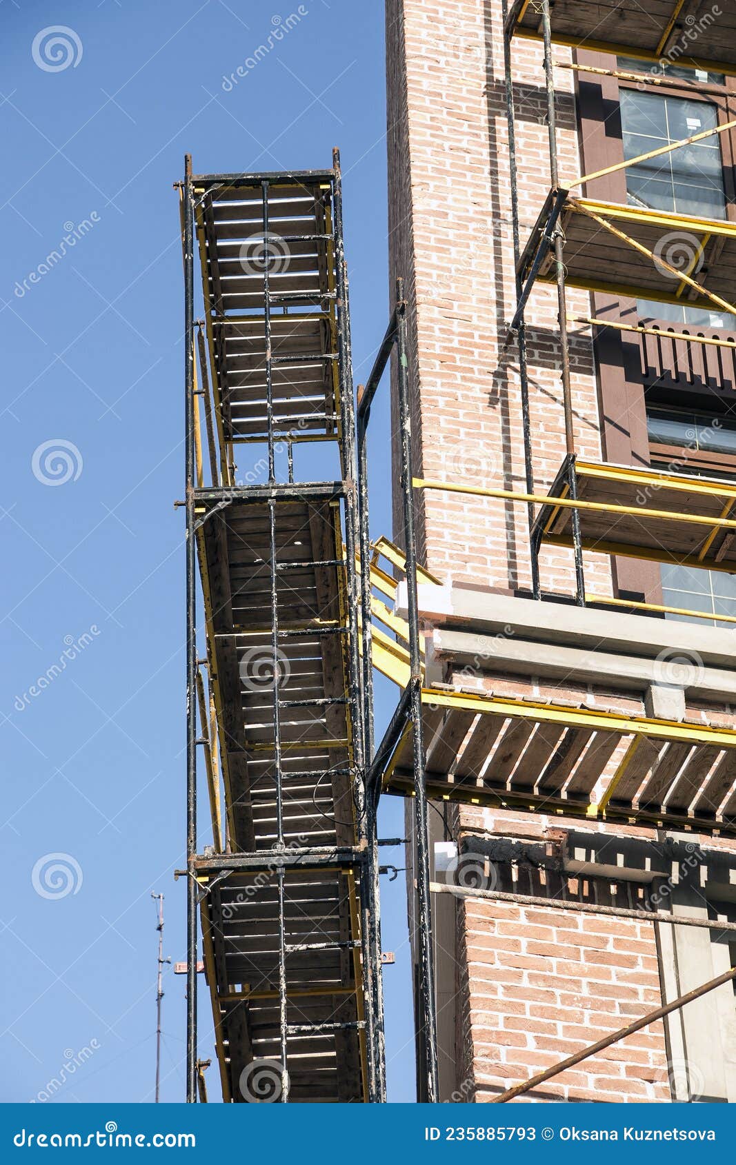 Scaffolding is Used As a Temporary Structure To Support the Structure ...