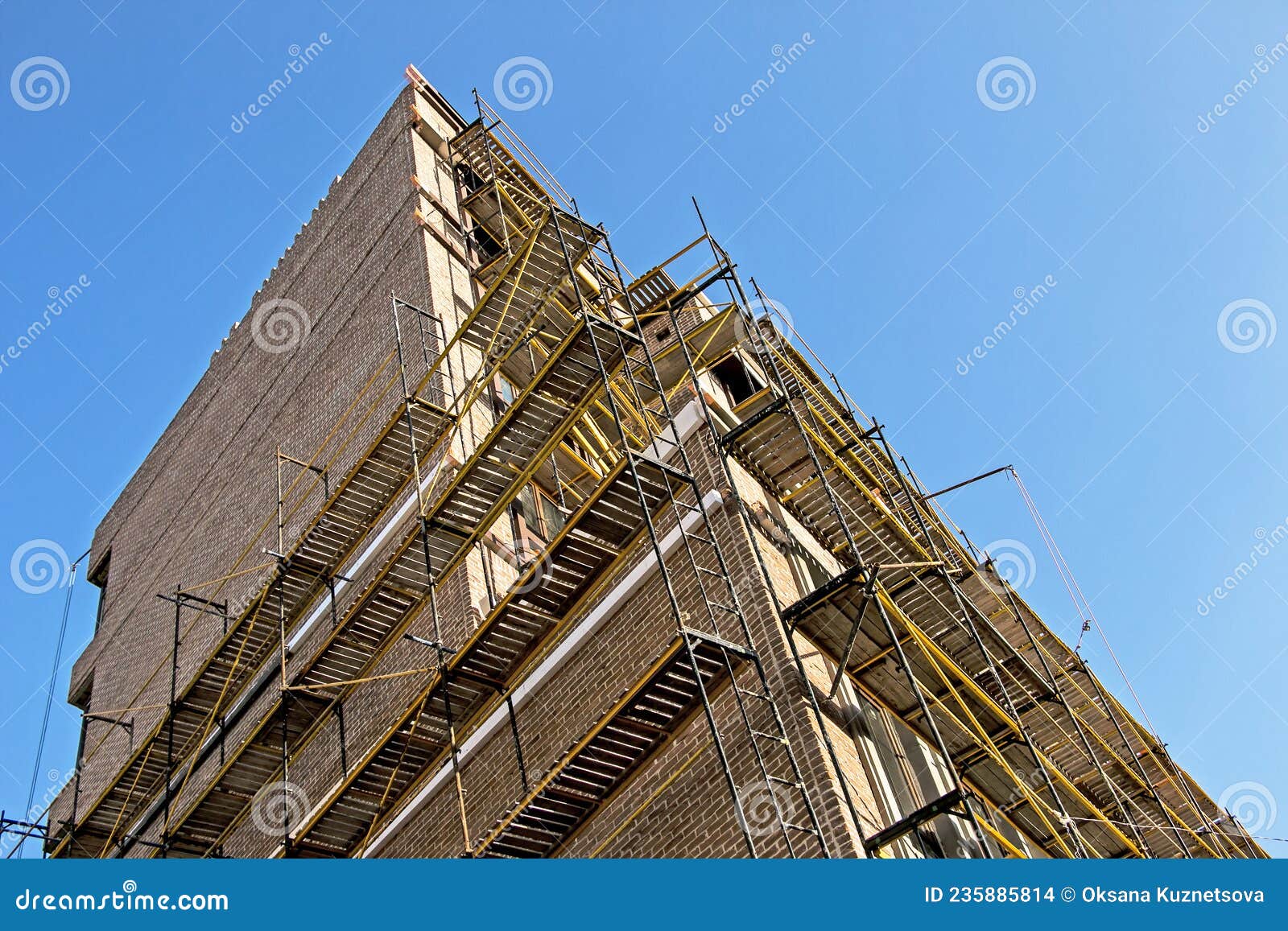 Scaffolding is Used As a Temporary Structure To Support the Structure ...