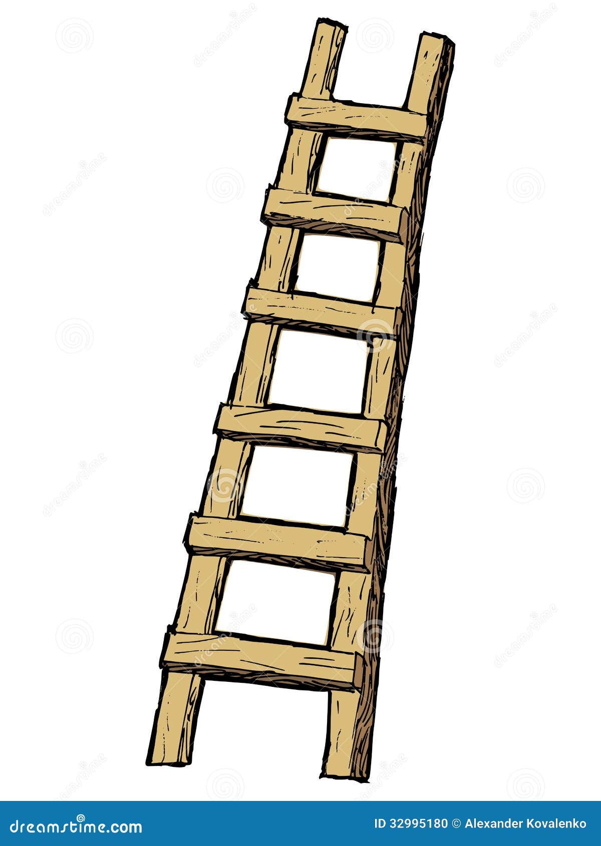 Scala illustrazione vettoriale. Illustrazione di abbozzo - 32995180