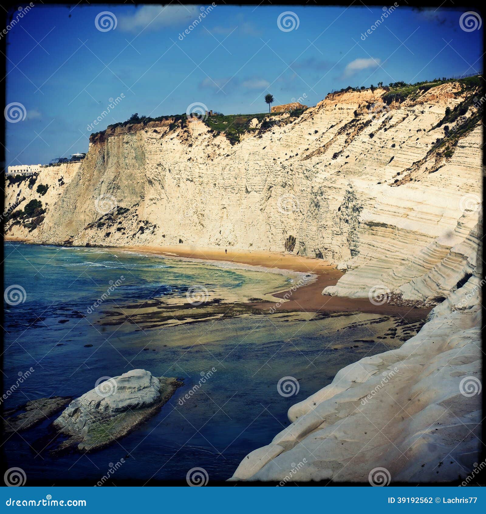 Scala Dei Turchi, Sicily, Italy Stock Photo - Image of italian, pattern ...