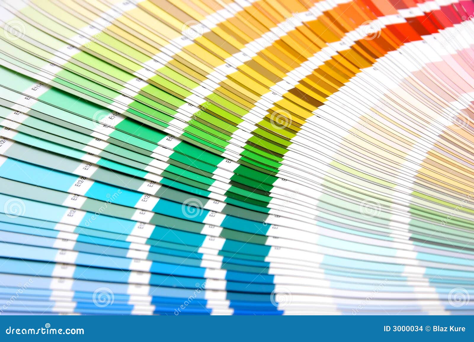 Scala di colore immagine stock editoriale. Immagine di campione - 3000034