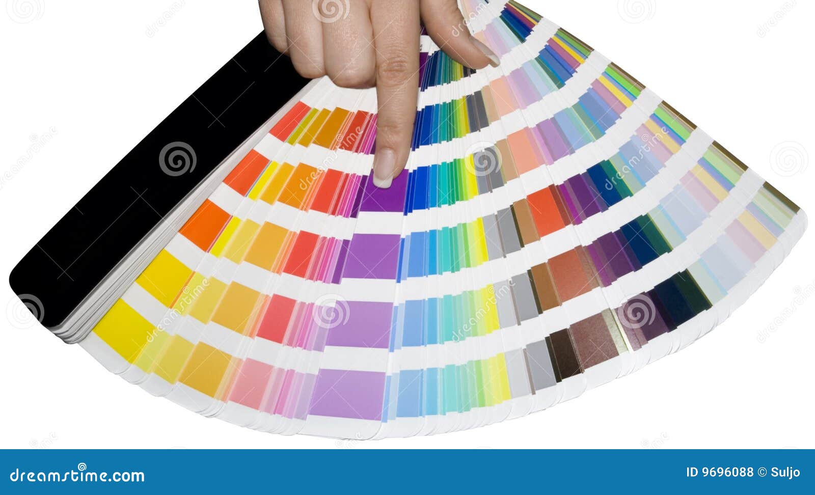 Scala di colore fotografia stock. Immagine di creazione - 9696088