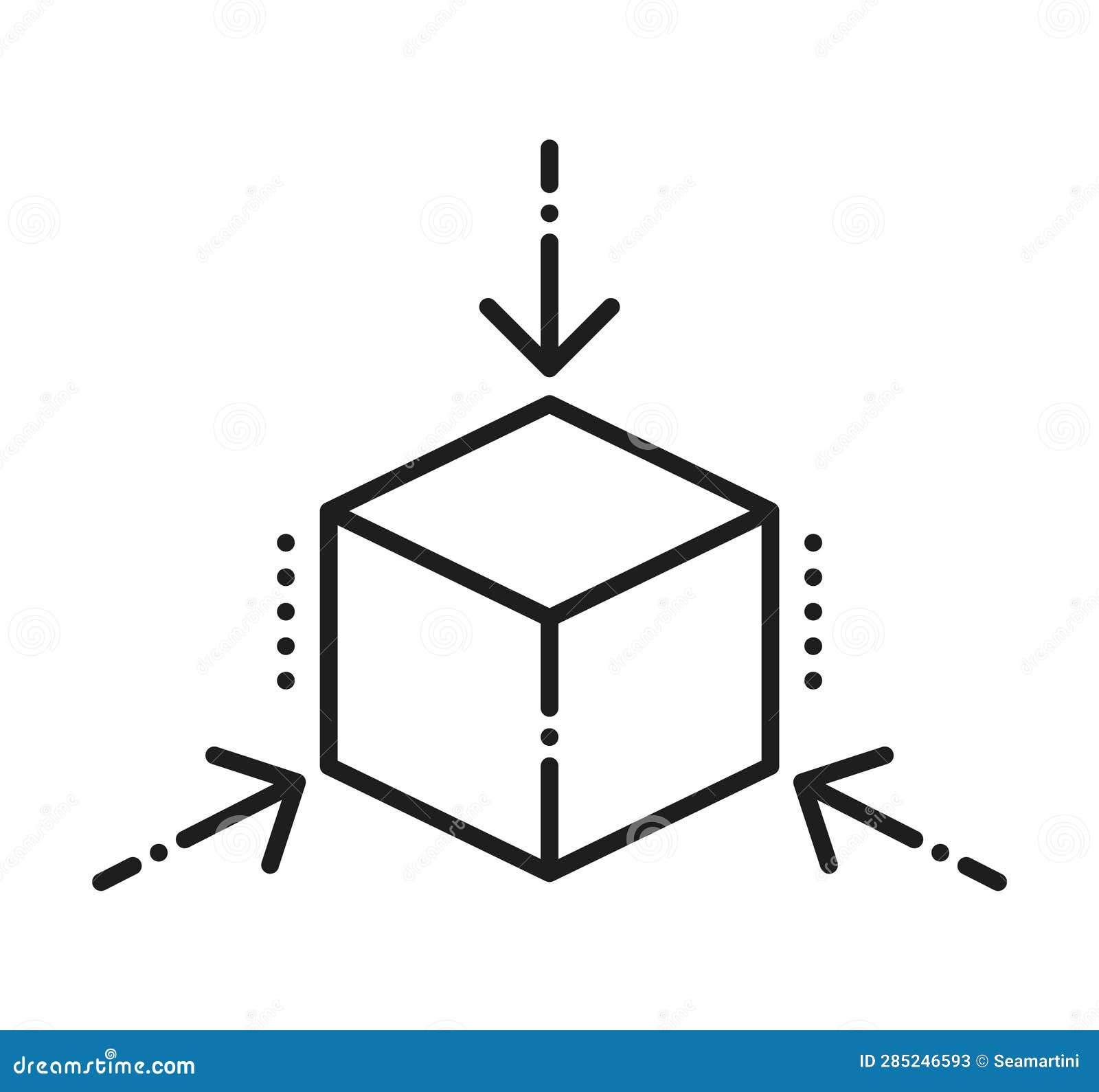 Scalability Icon, Resize and Scale Reduce Expand Stock Vector - Illustration of maximize, line ...