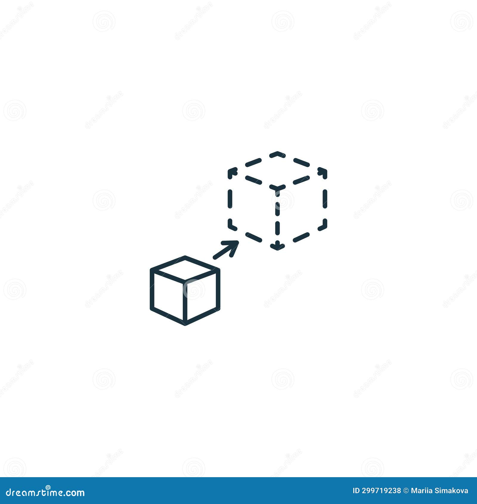 Scalability. Monochrome Simple Sign from App Development Collection ...