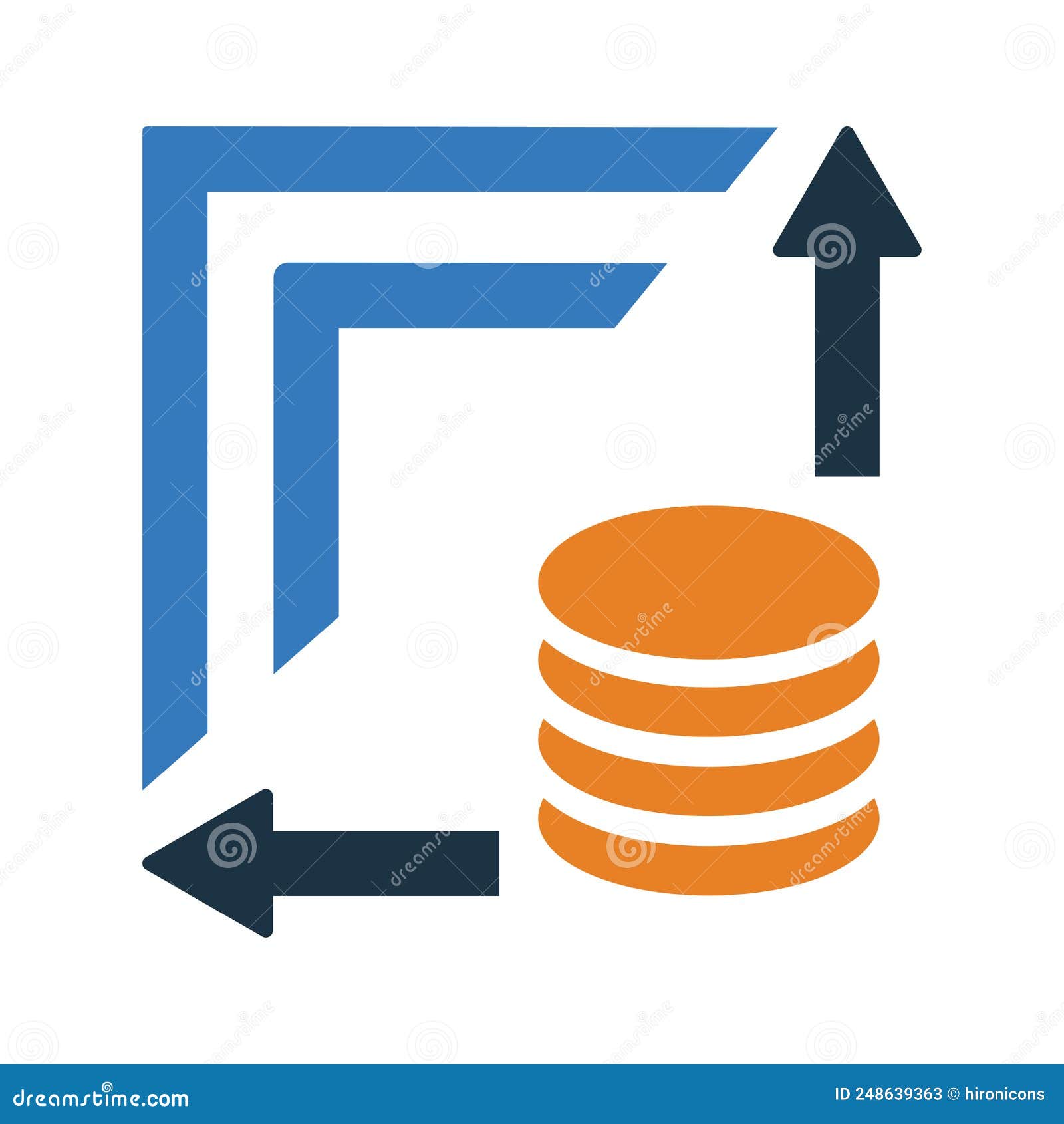 Scalability, Scale, Big Data Icon. Simple Editable Vector Illustration ...