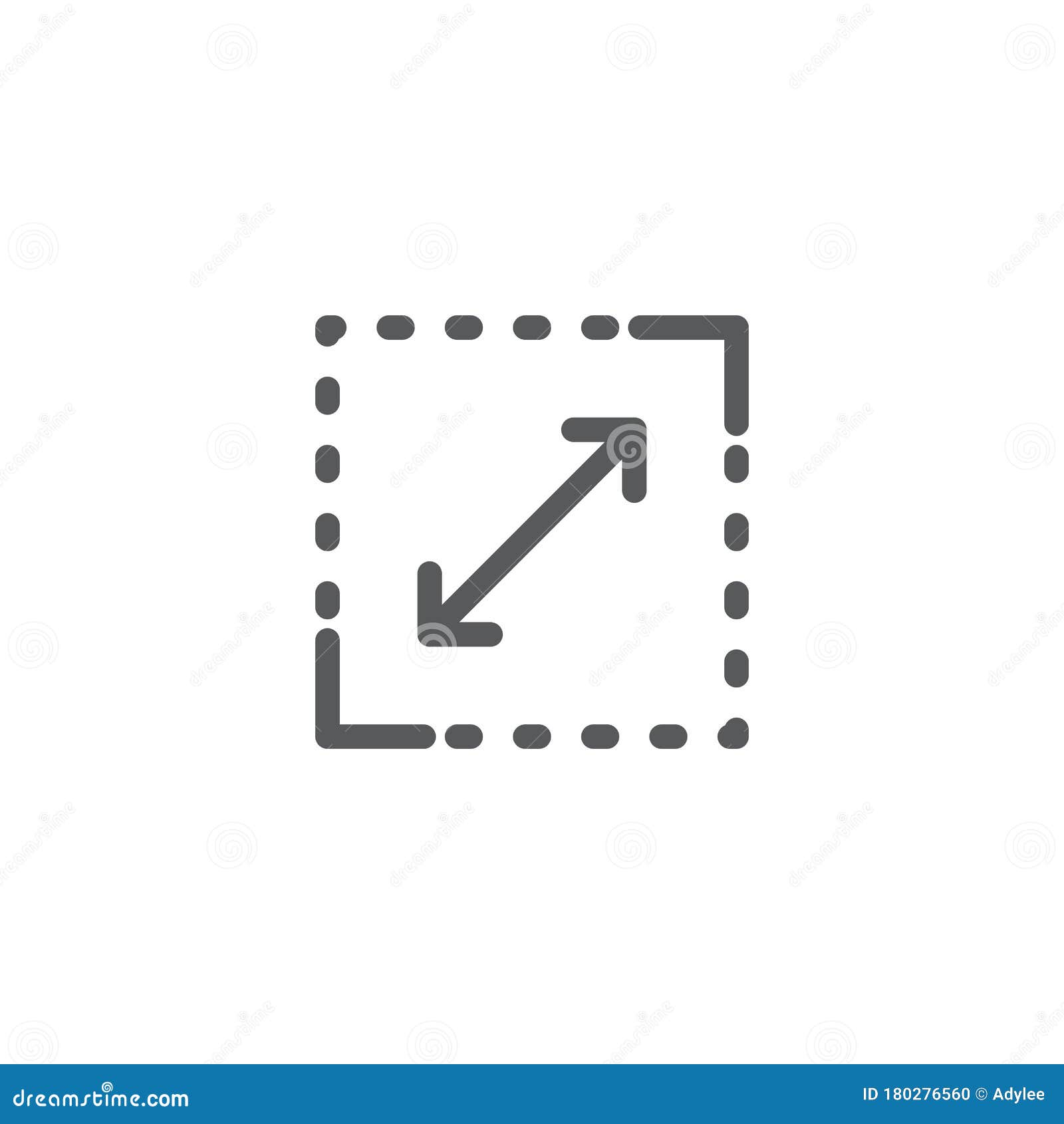 Scalability Vector Icon Symbol Sign Isolated on White Background Stock ...