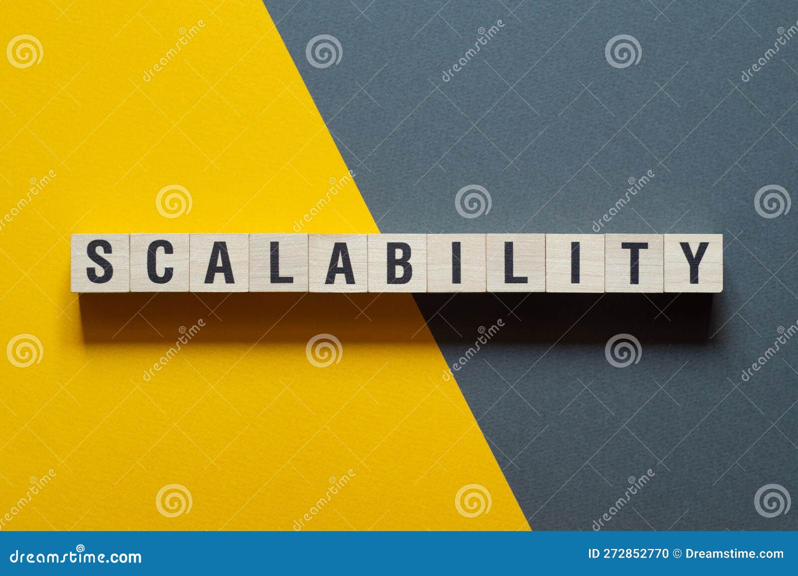 Scalability - Word Concept on Cubes, Text Stock Photo - Image of icon ...