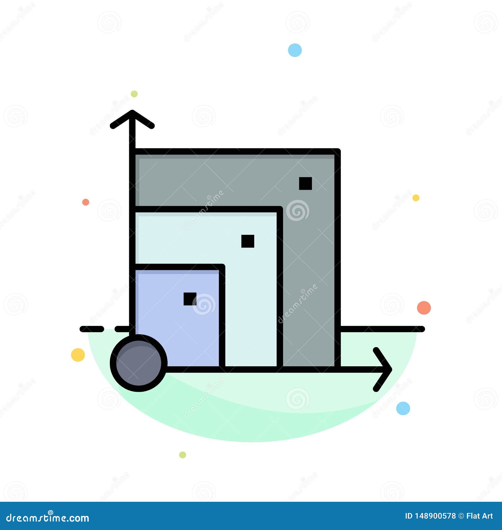 Scalable, System, Scalable System, Science Abstract Flat Color Icon ... Scalable, System, Scalable System, Science Abstract Flat Color Icon ...