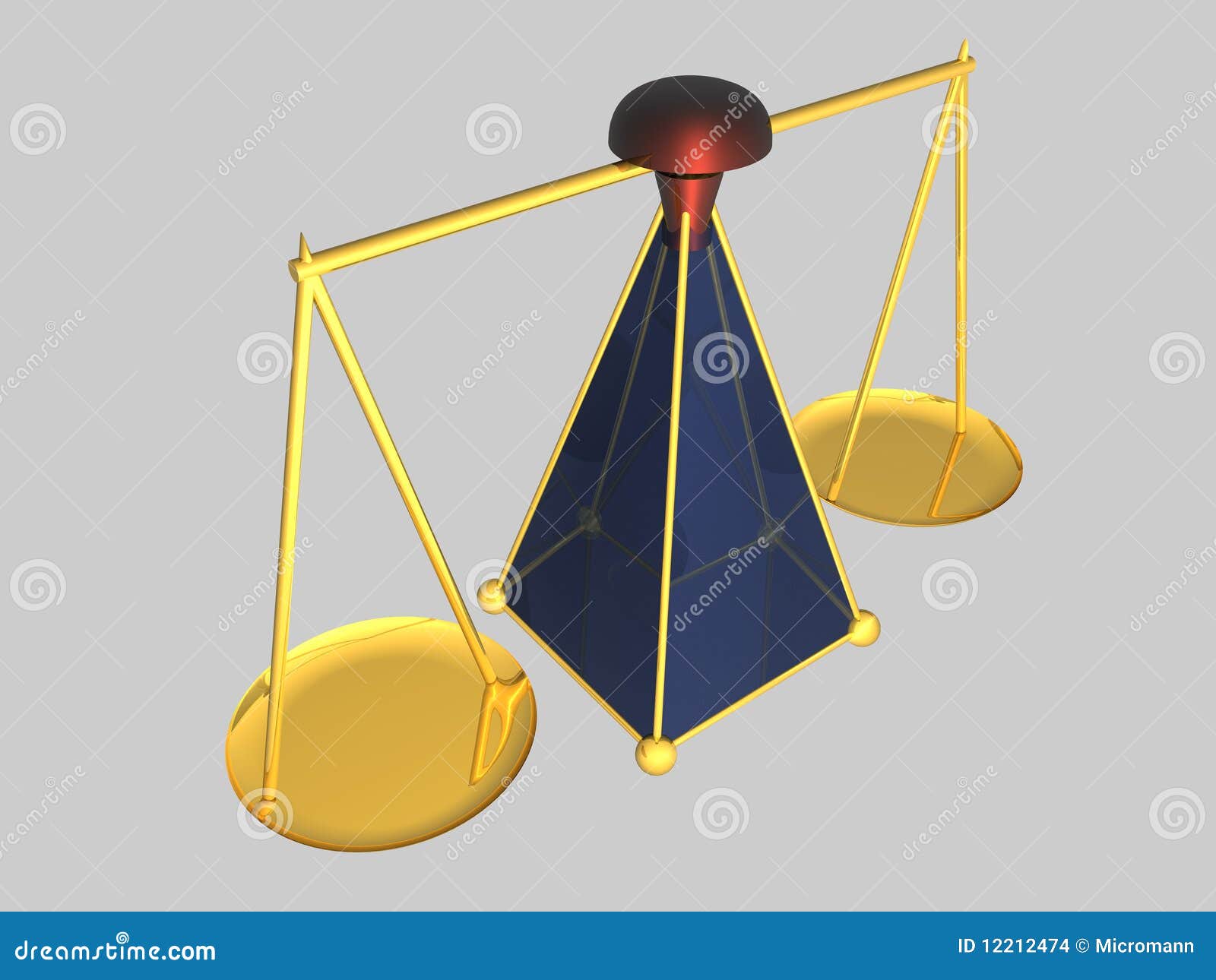 Scale - 3D stock illustration. Illustration of horizontal - 12212474