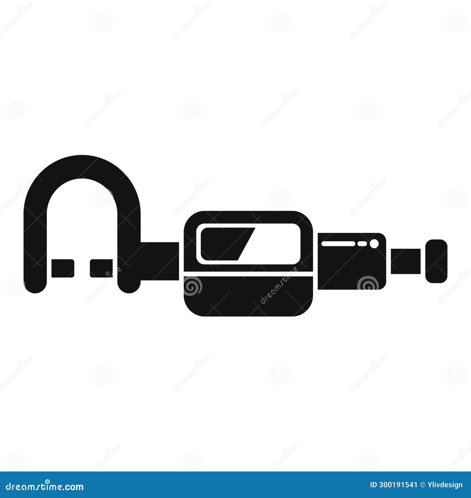Scale Accuracy Micrometer Icon Simple Vector. Digital Device Stock ...