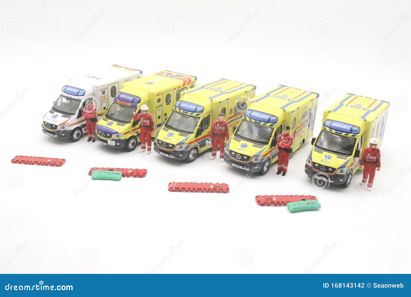 A Scale of Ambulance Car of Mini Model Editorial Photography - Image of ...