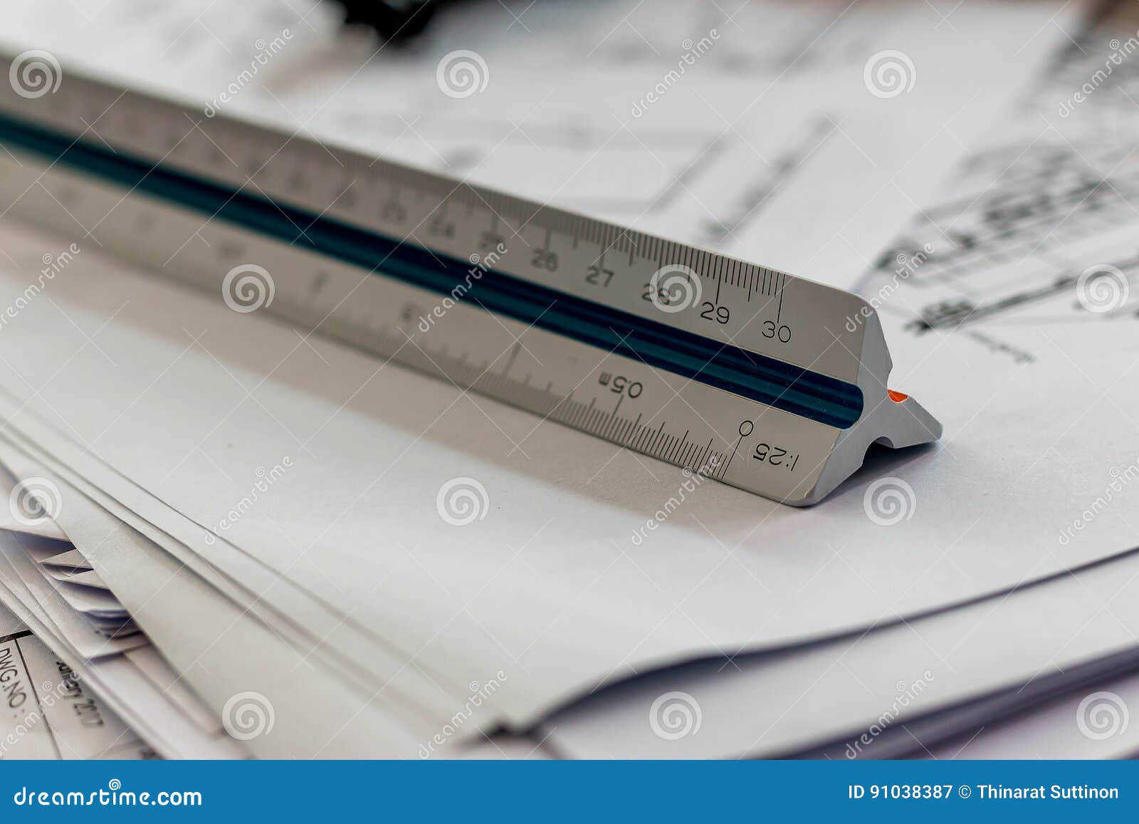Scale architecture tool stock image. Image of paper, office - 91038387
