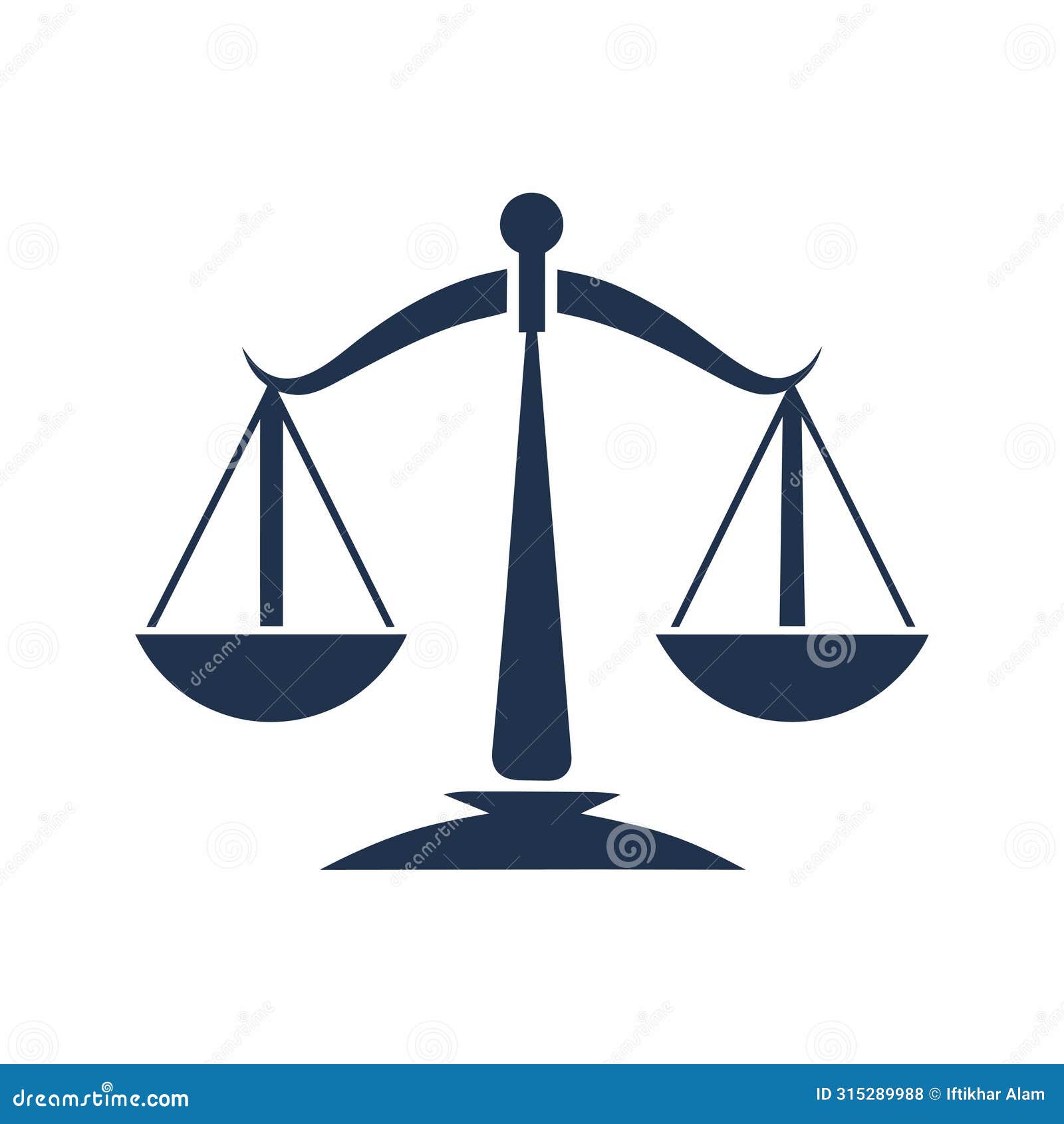 A Scale with a Balance Scale Placed on Top, Showcasing Equilibrium and ...