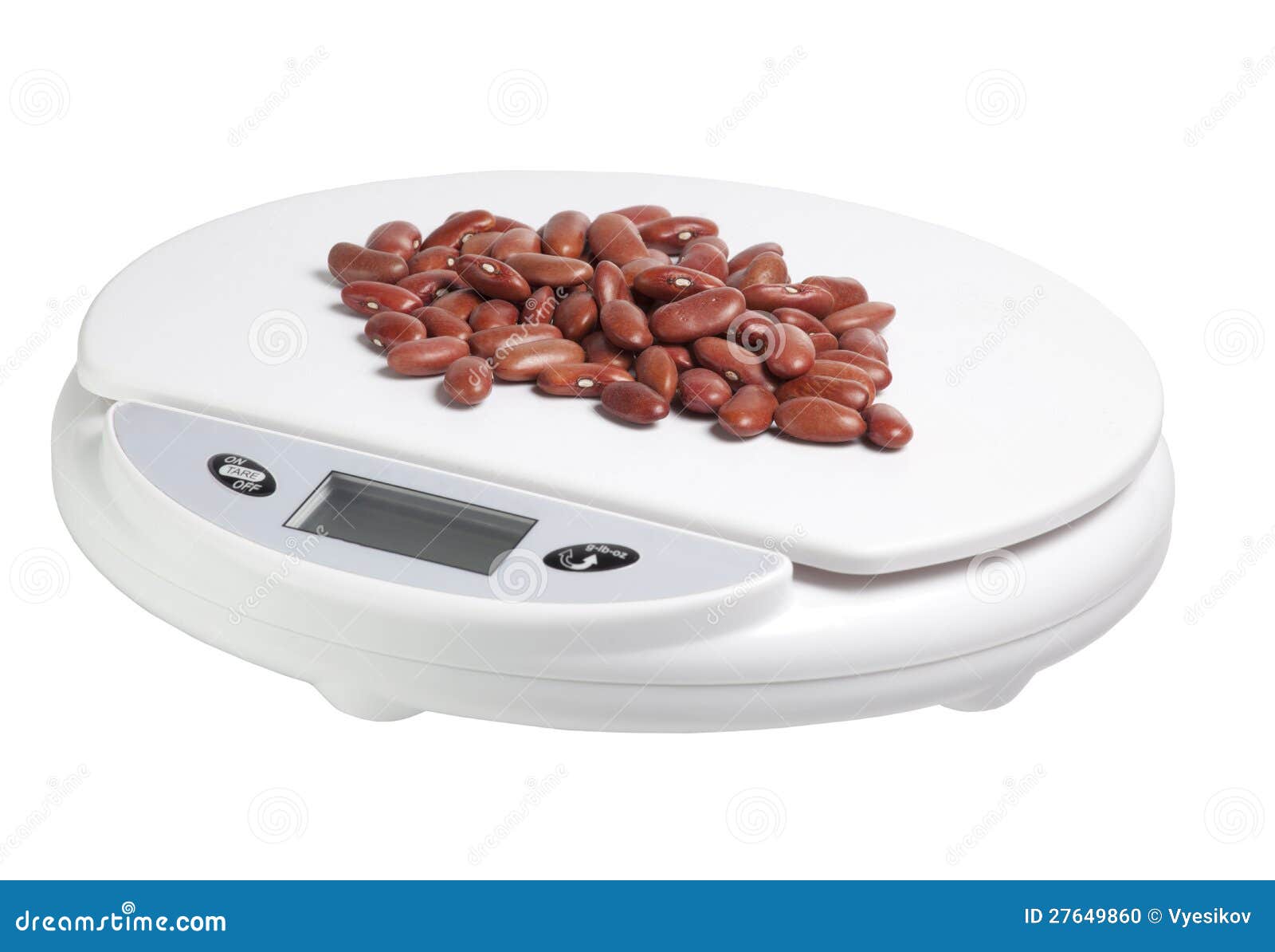 Scale with beans stock photo. Image of gramm, nutrition - 27649860