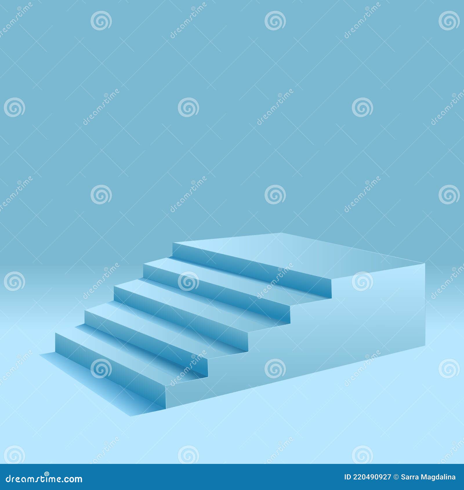 Scale blu con sfondo illustrazione vettoriale. Illustrazione di ...