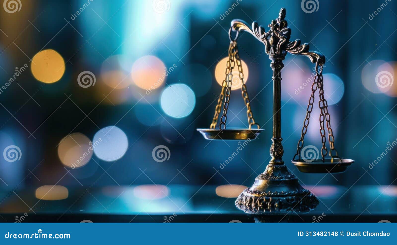 A Scale with a Chain Hanging from it Stock Photo - Image of symbol ...