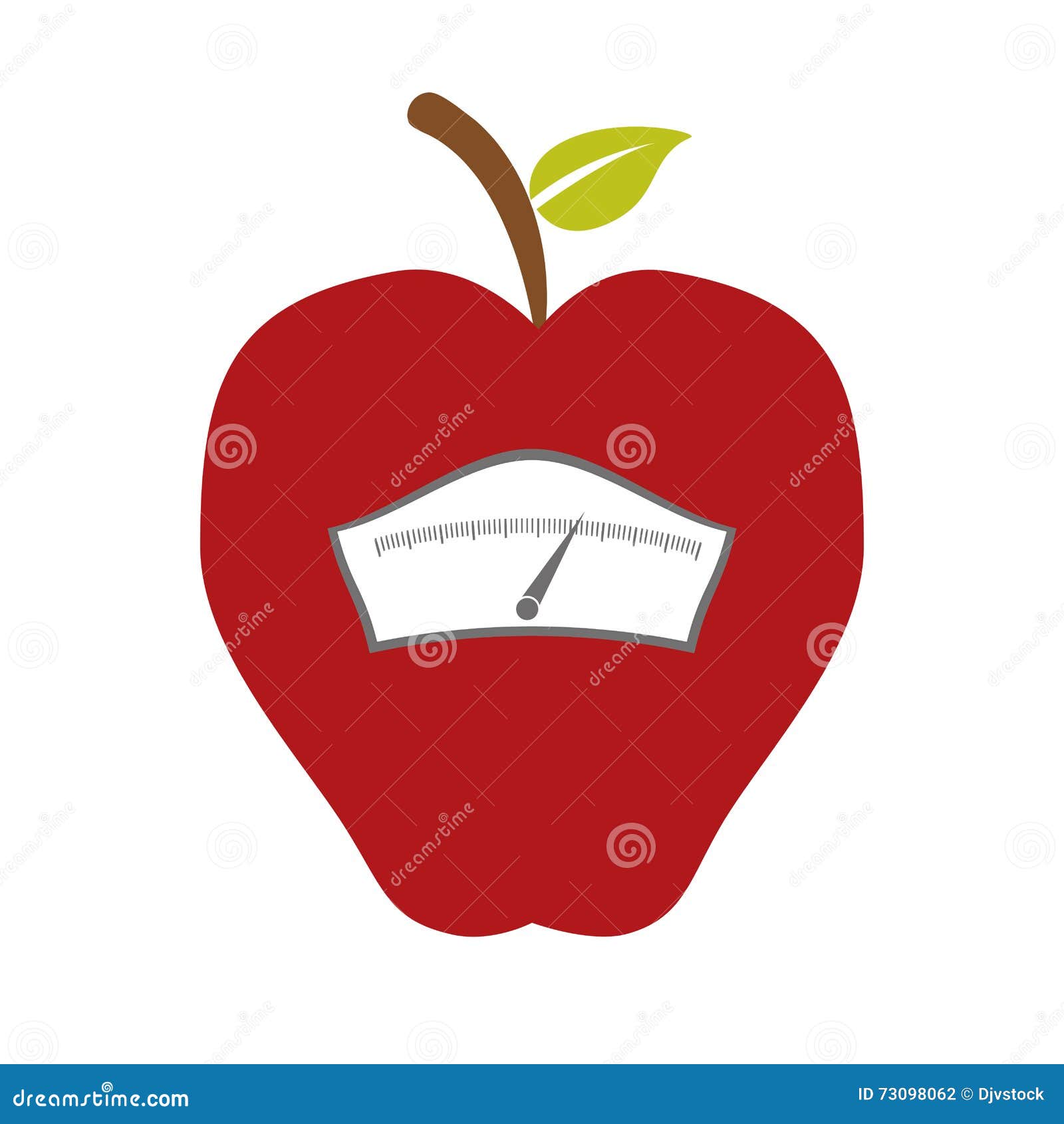 Scale Design. Healthy Lifestyle Concept , Vector Graph Stock Vector ...