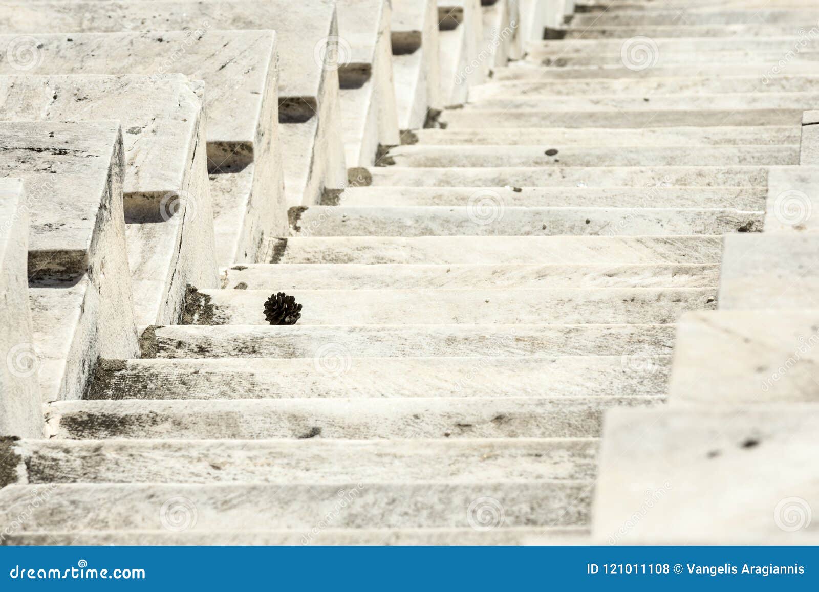 Scale Di Marmo Dello Stadio Panatenaico Fotografia Stock - Immagine di ...