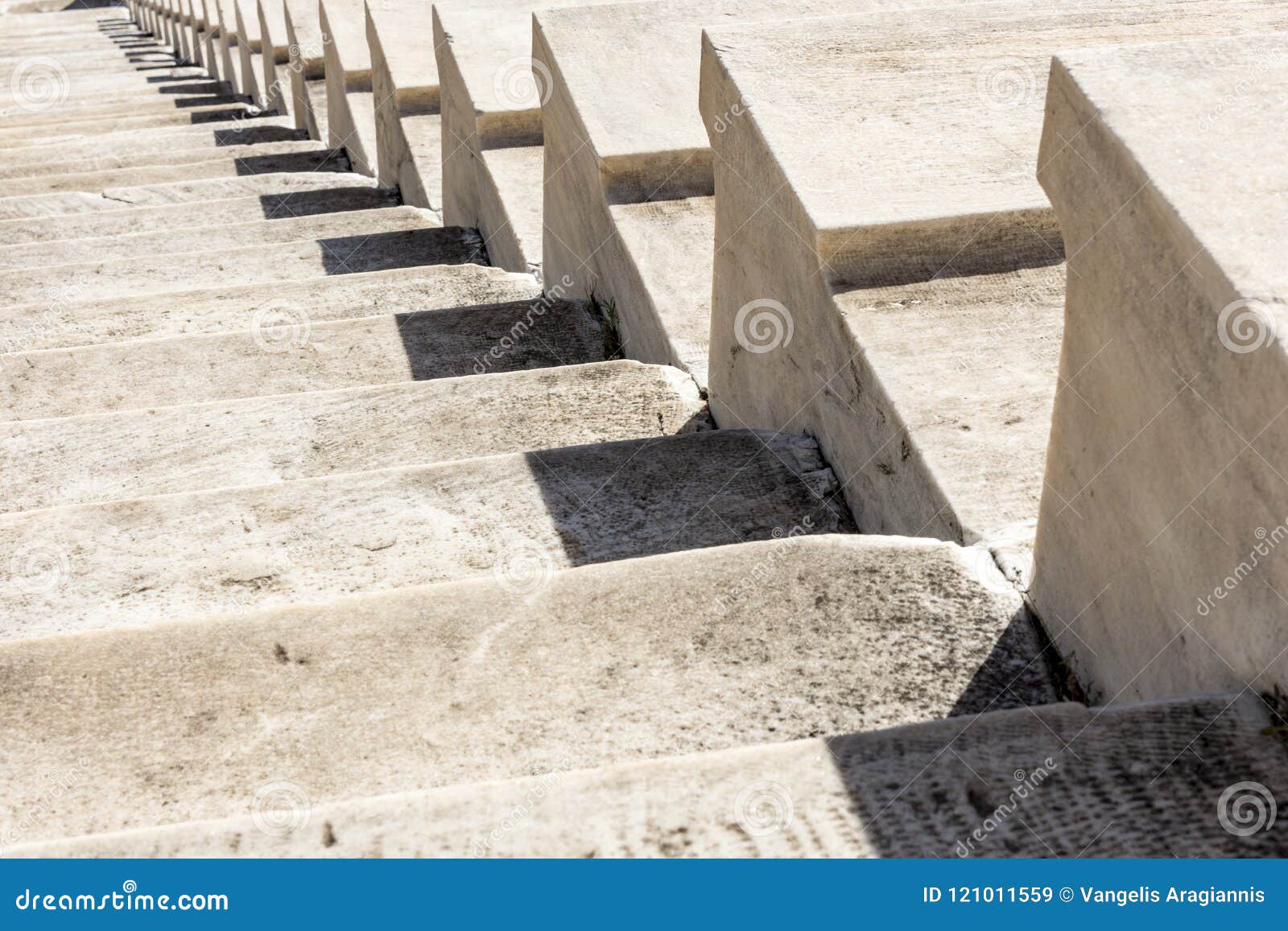 Scale Di Marmo Dello Stadio Panatenaico Immagine Stock - Immagine di ...