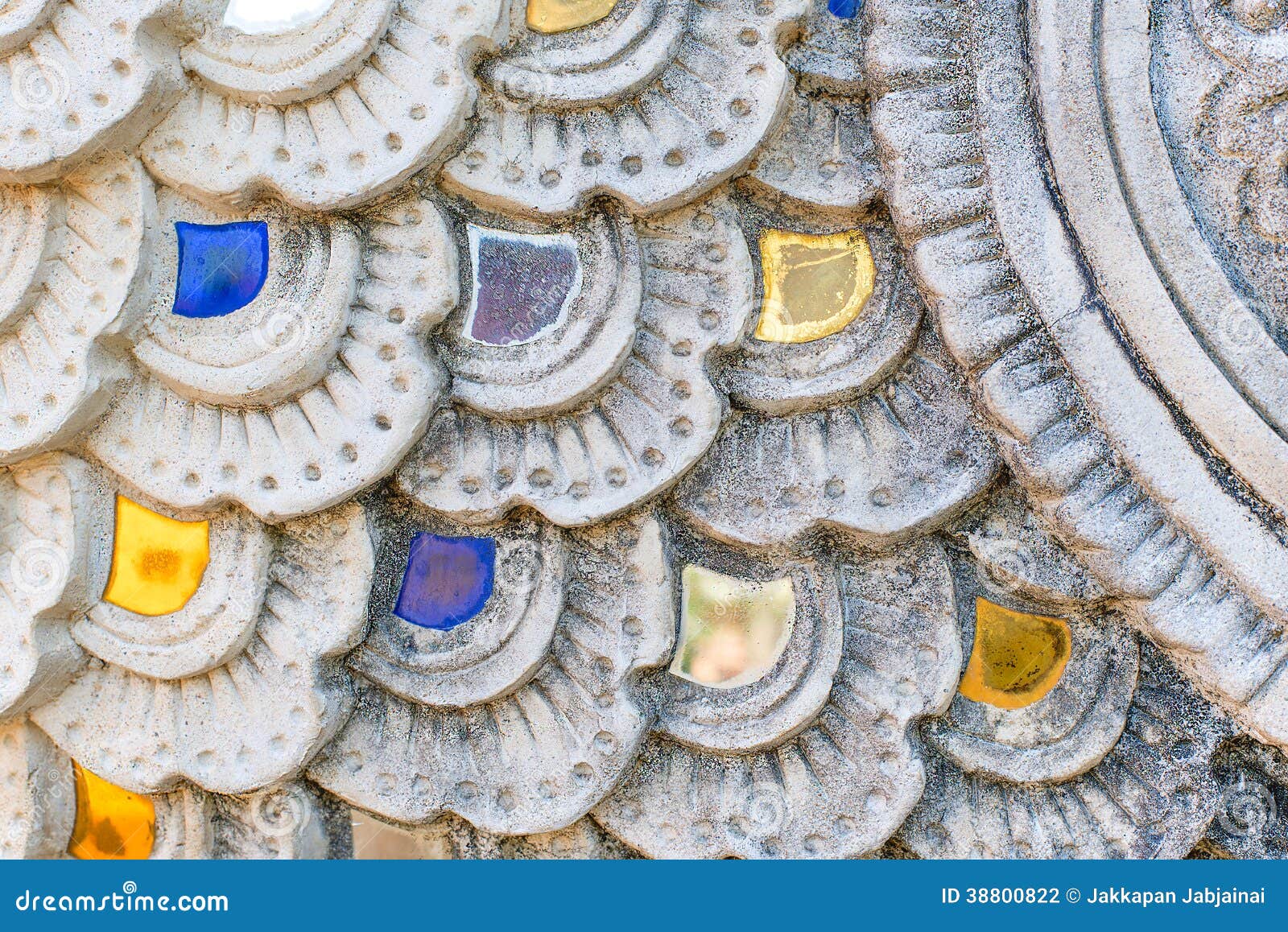 Scale Dragon Pattern Thailand Stock Photo - Image of scale, dragon ...