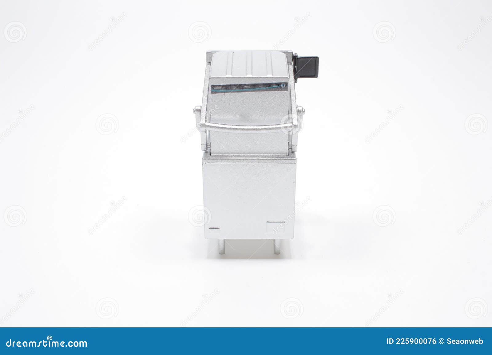 A Scale of Electric Modern Hi Tek Machine Stock Photo - Image of ...
