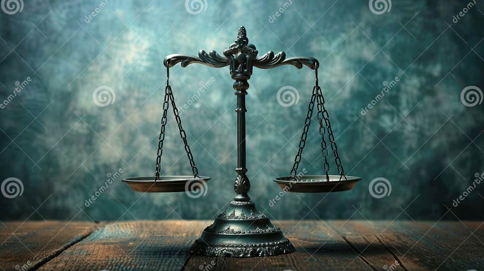 A Scale with Equal Weights on Both Sides, Symbolizing Stock ...