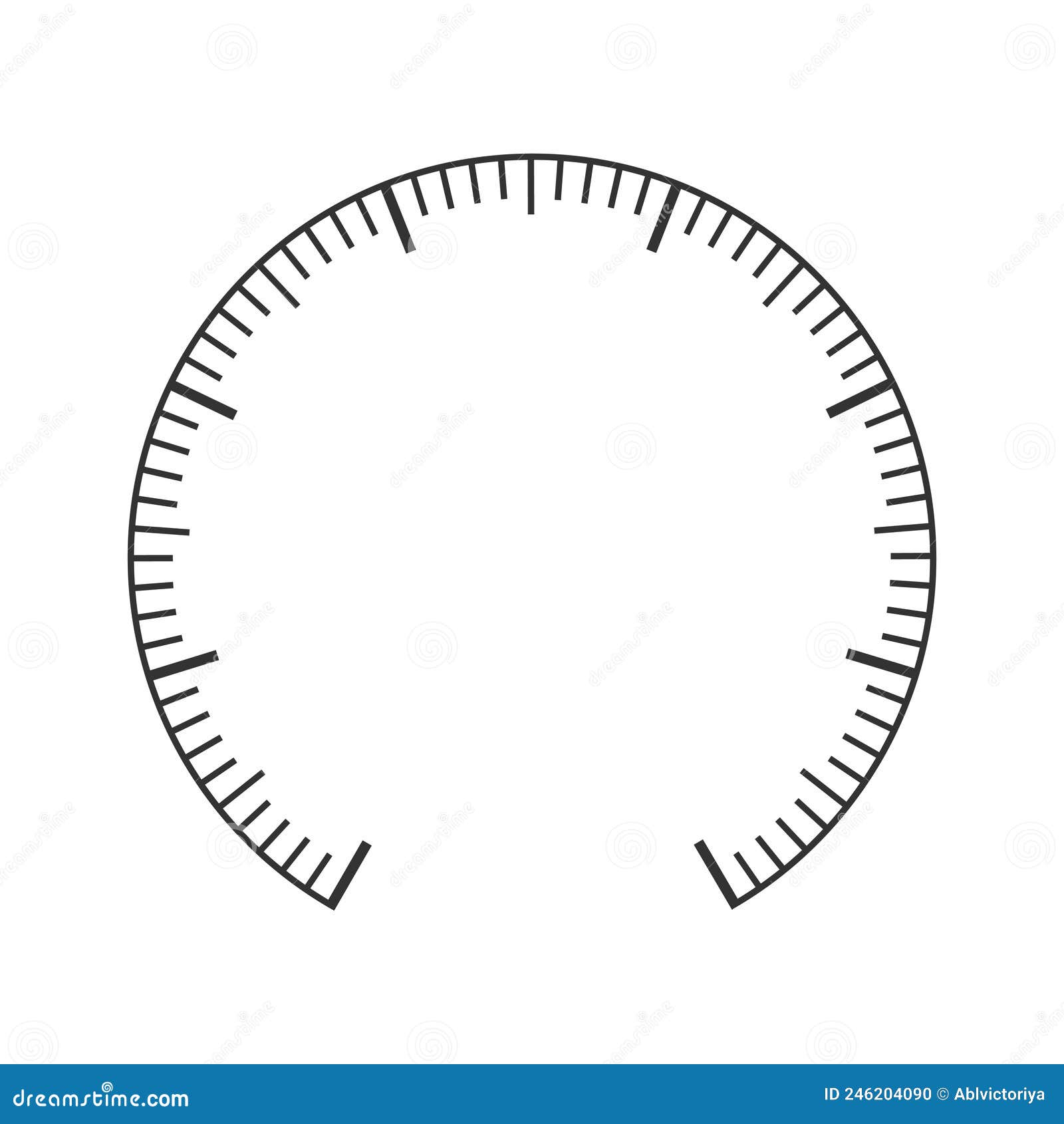 Scale Example of Pressure Meter, Manometer, Barometer, Speedometer ...