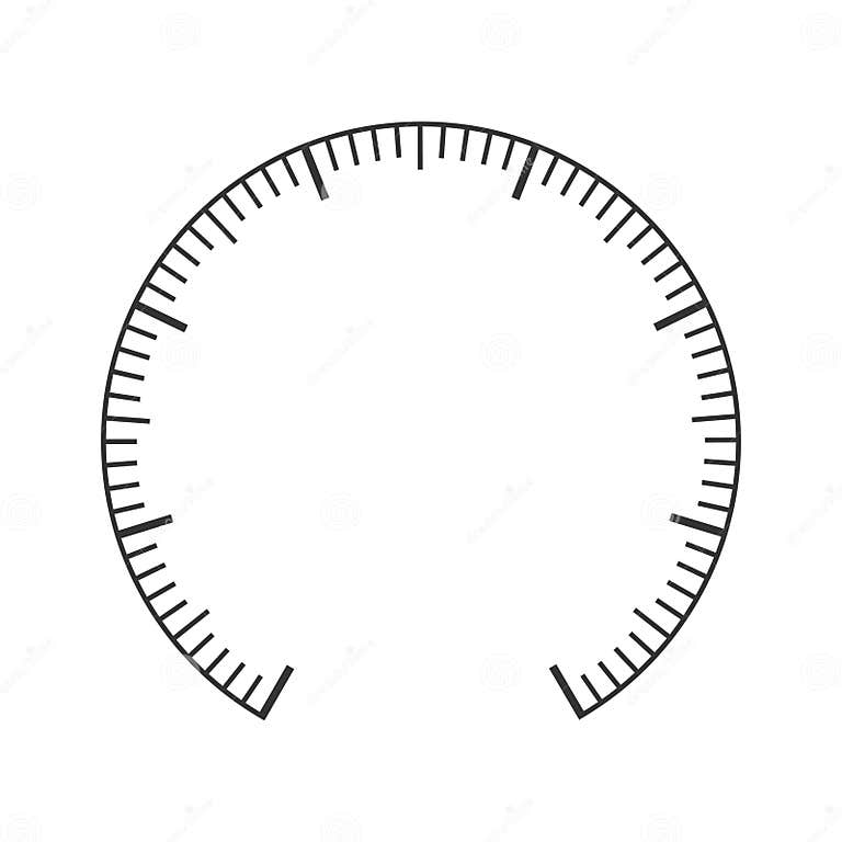 Scale Example of Pressure Meter, Manometer, Barometer, Speedometer ...